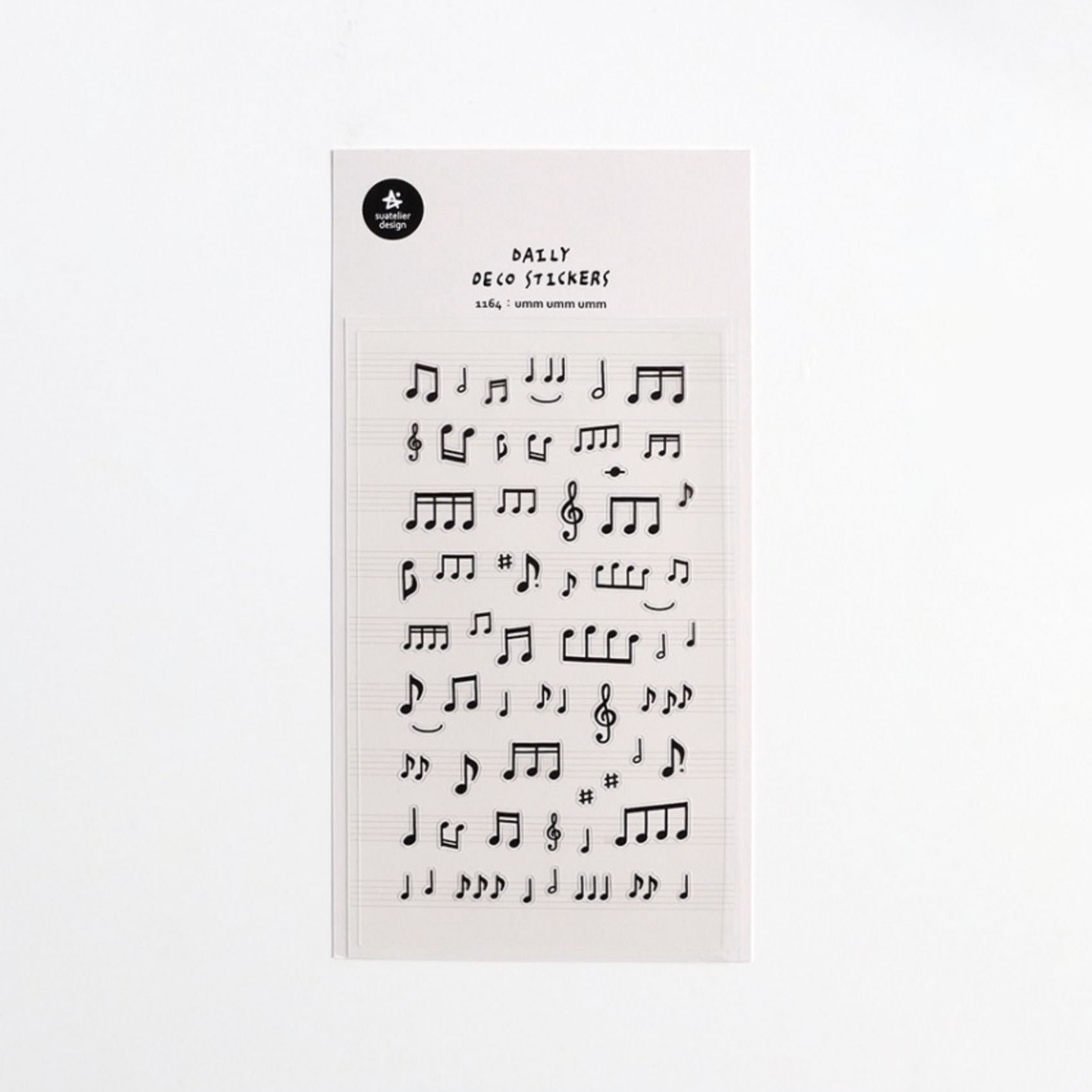 MochiThings: Music Note Deco Sticker
