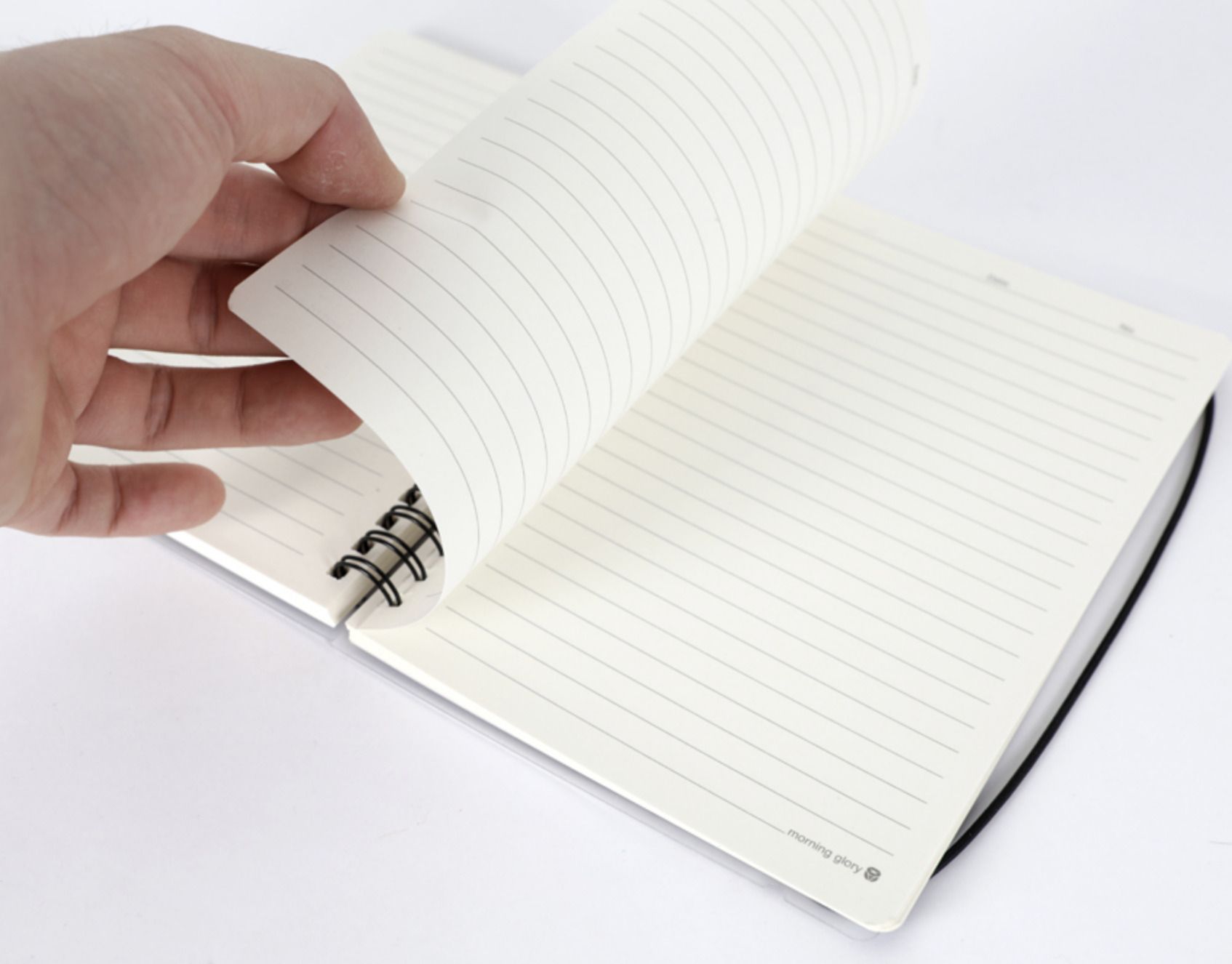 MochiThings: Small Bium Spiral Lined Band Notebook