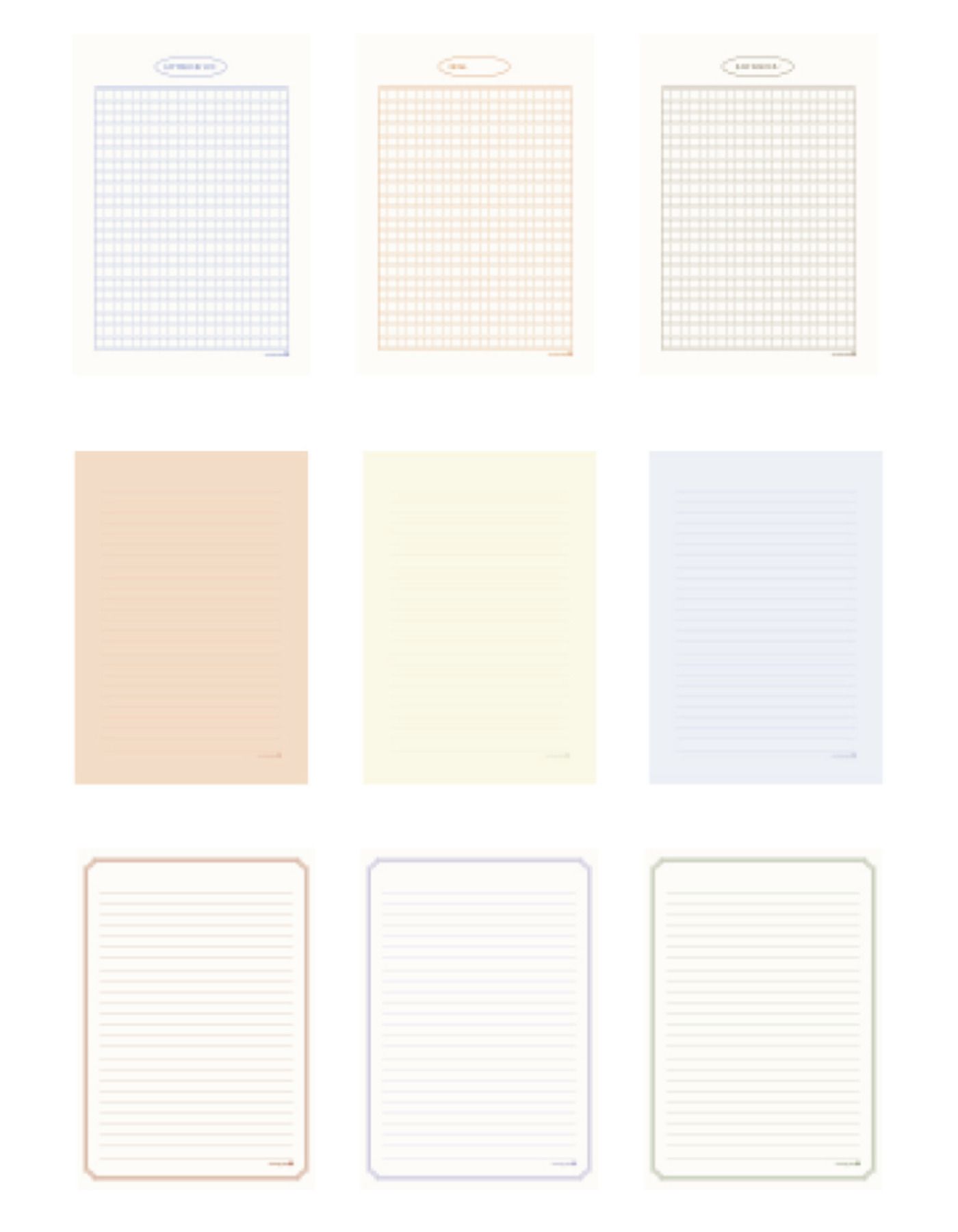 MochiThings: My Dear Letter Notepad