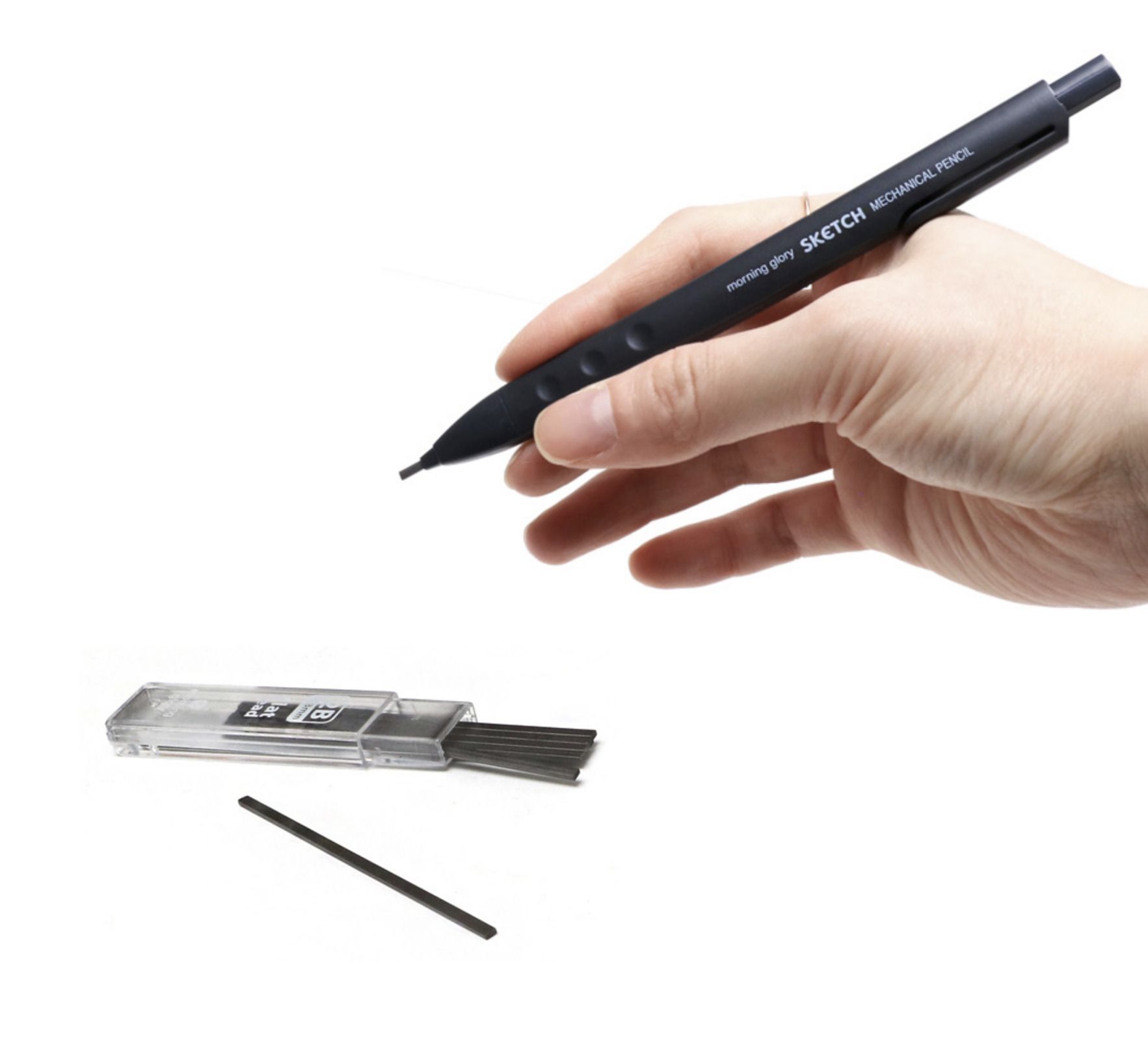MochiThings: 2B Flat Sketch Drawing Mechanical Pencil Lead