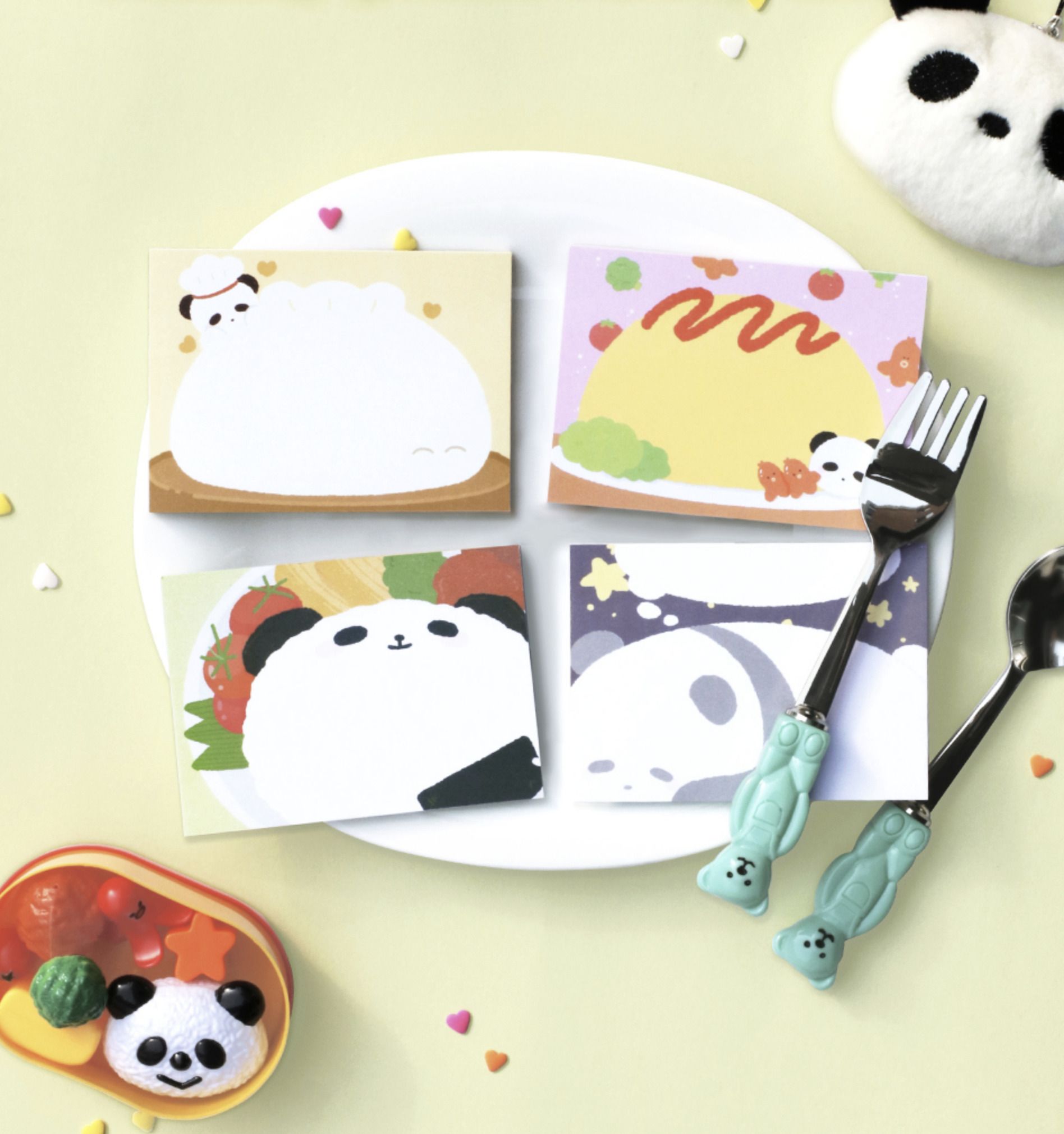MochiThings: Yummy Panda Sticky Note