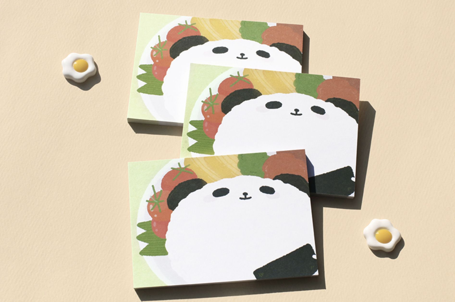 MochiThings: Yummy Panda Sticky Note