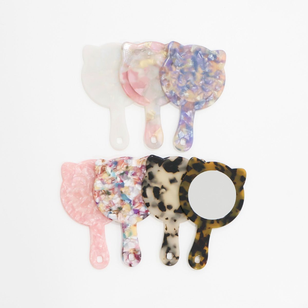 MochiThings: Kitty Marble Handy Mirror