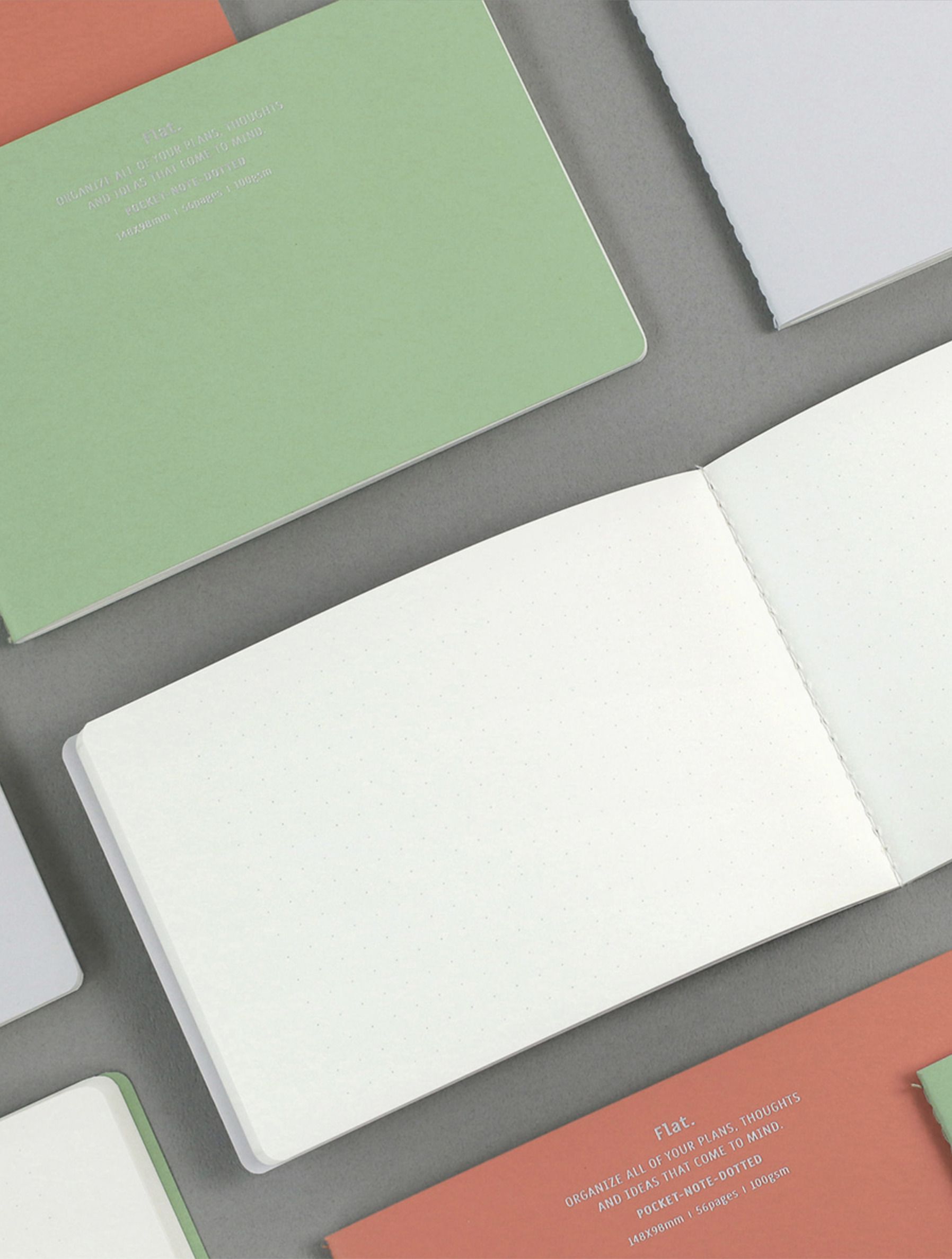 MochiThings: Flat Dot Grid Pocket Notebook