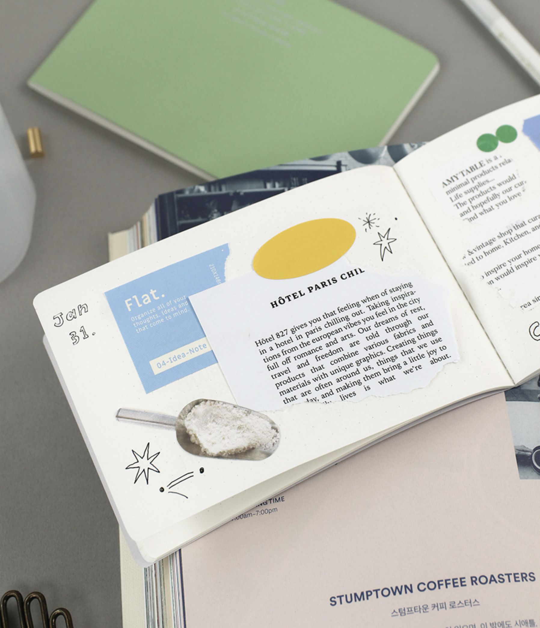 MochiThings: Flat Dot Grid Pocket Notebook