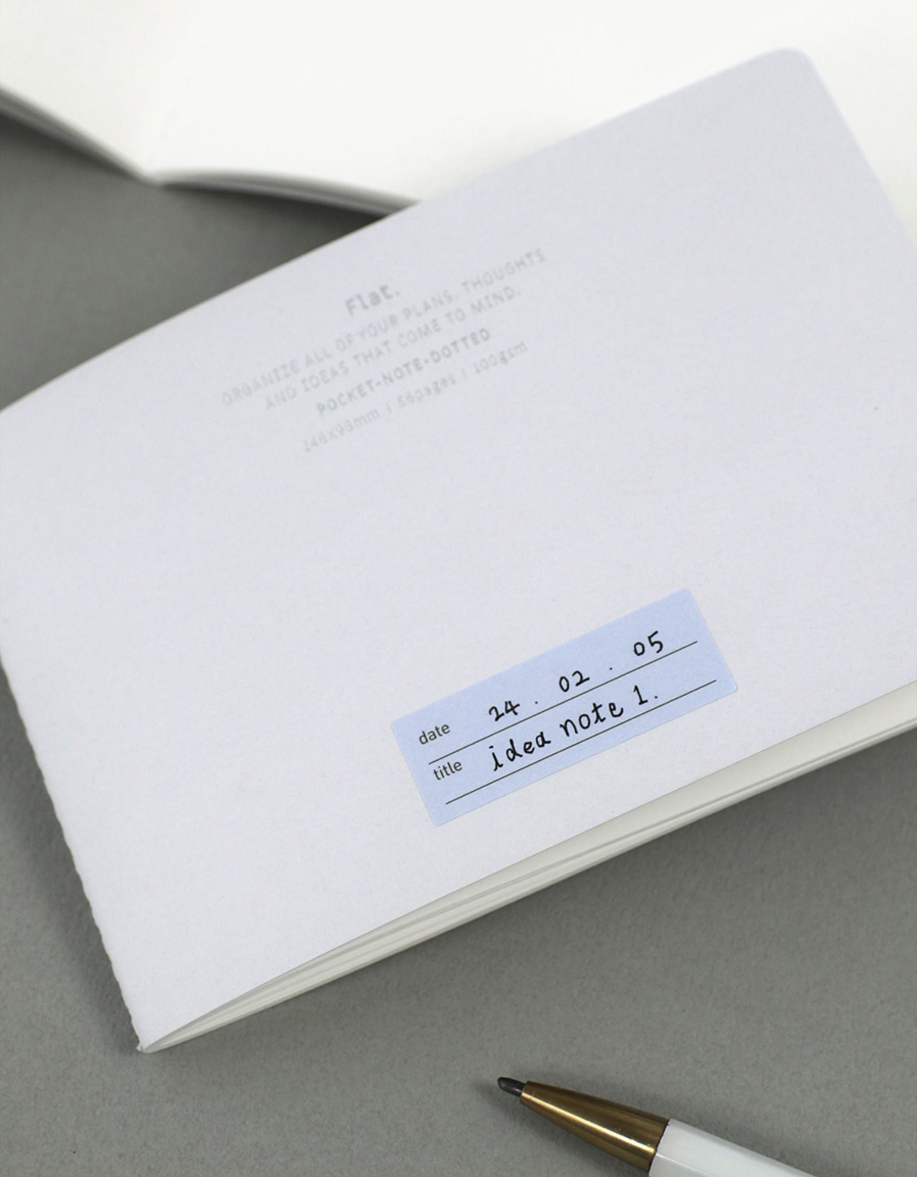 MochiThings: Flat Dot Grid Pocket Notebook