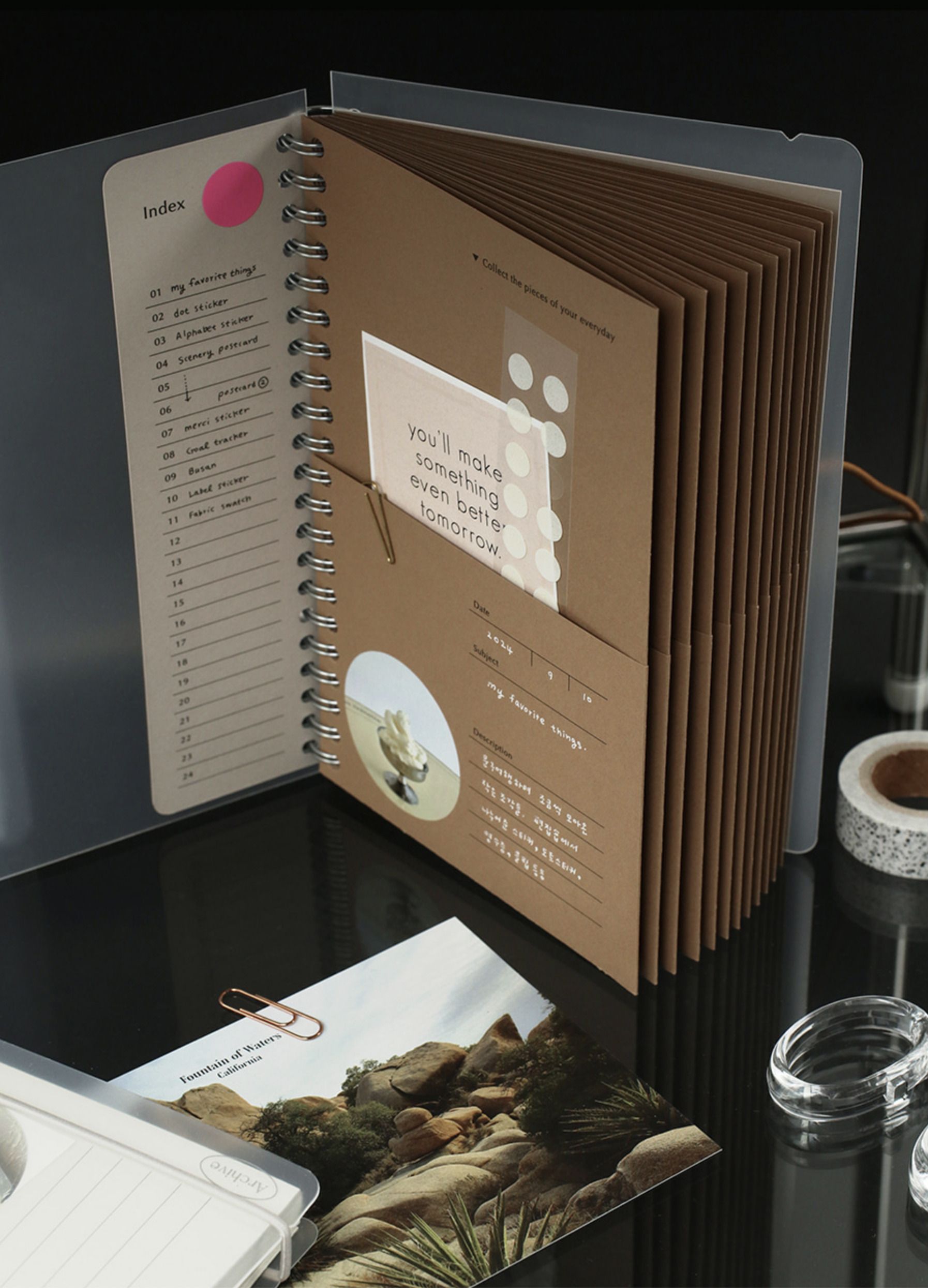 MochiThings: Archive Paper Pocket Folder