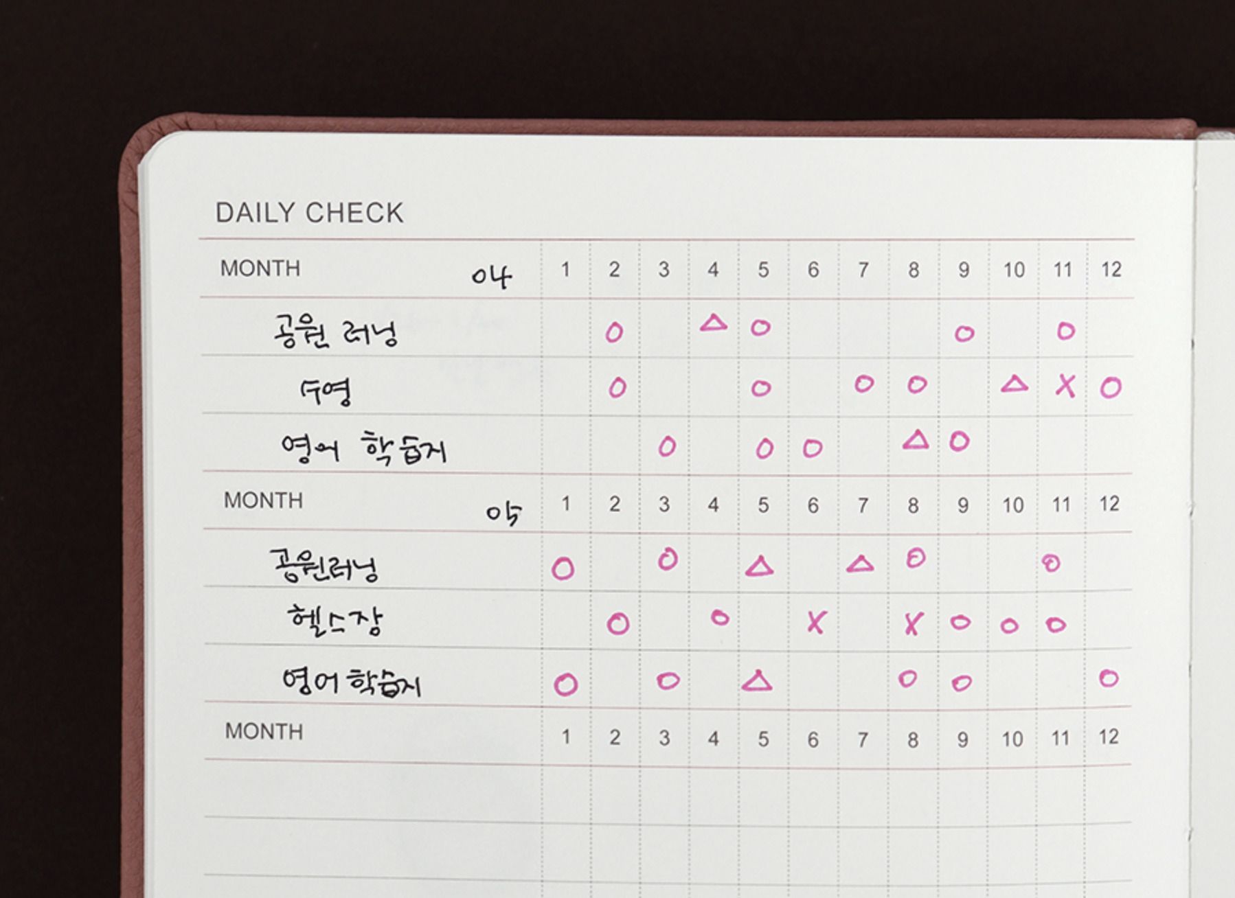 MochiThings: Prism 365 Days B6 Leather Daily Planner