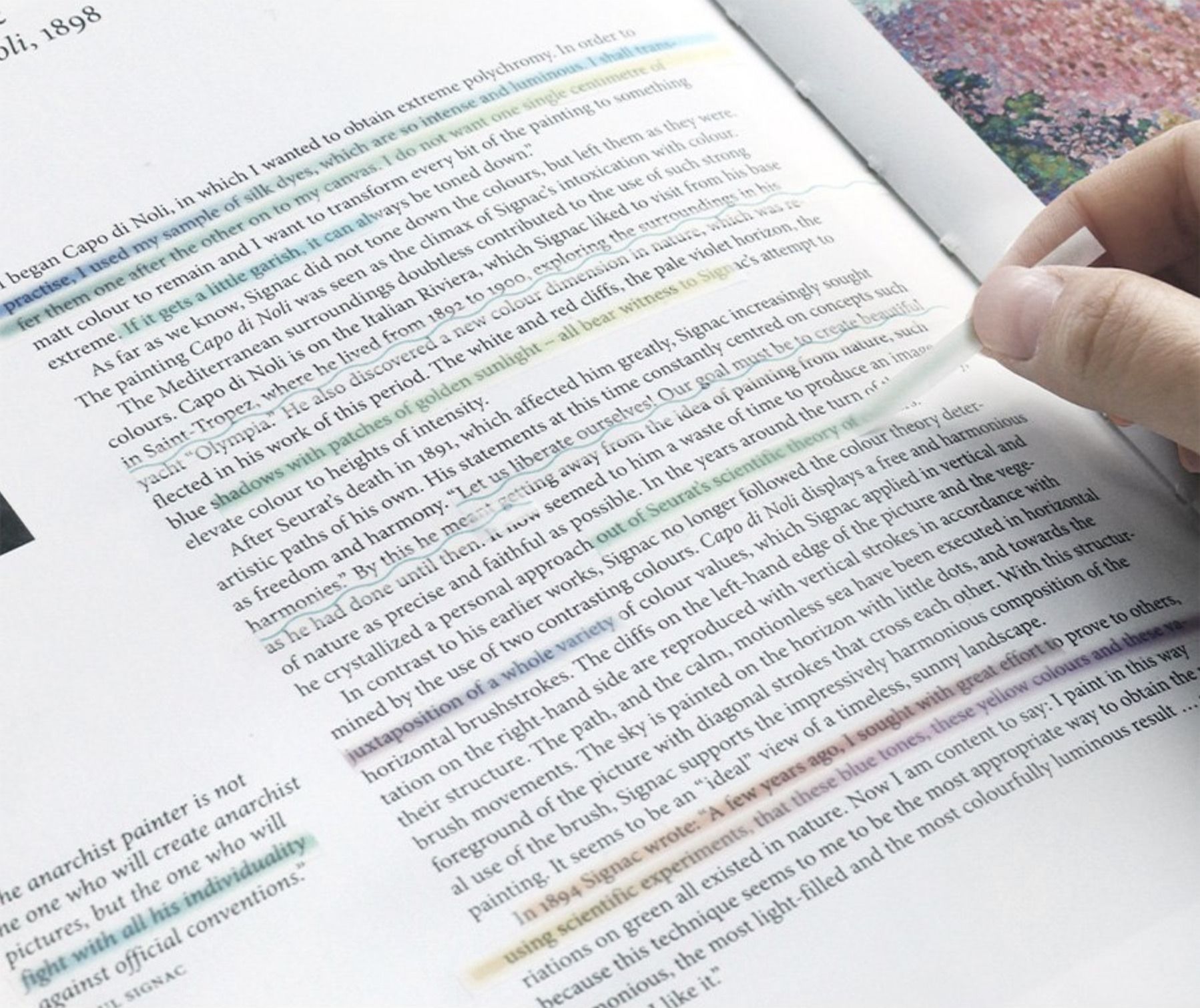 MochiThings: Long Blur Index Highlighter Sticky Note