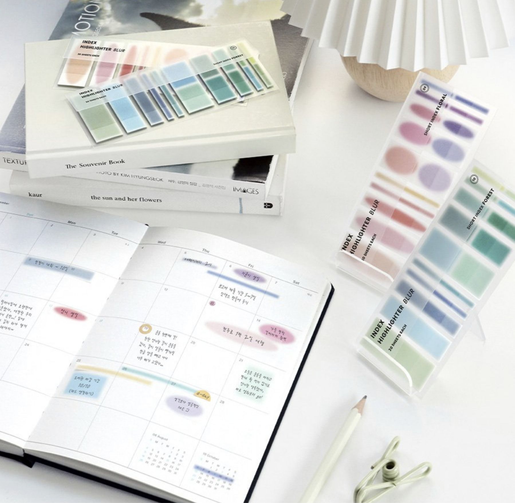 MochiThings: Short Blur Index Highlighter Sticky Note