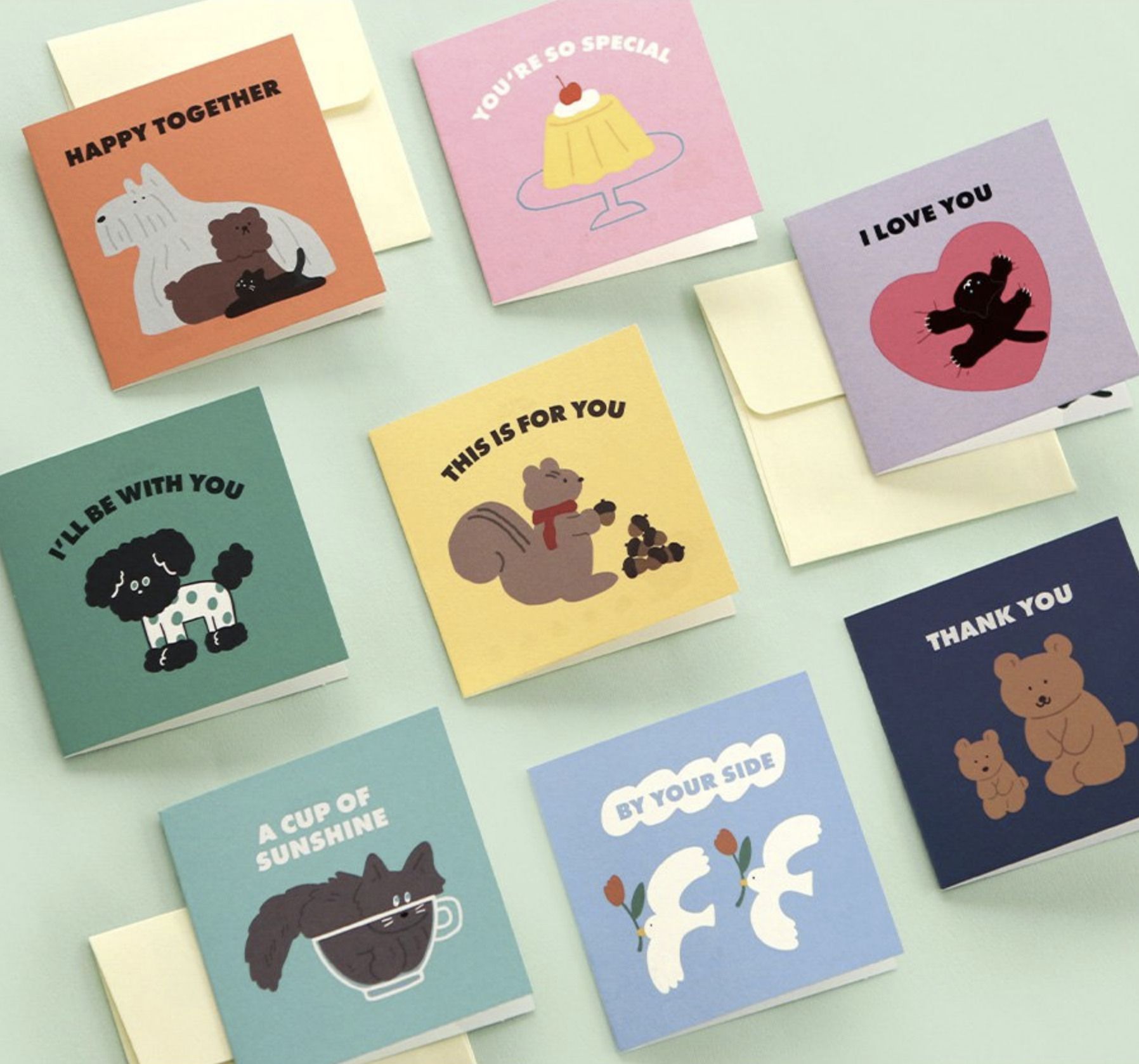 MochiThings: 24pcs Mini Friends Card Set