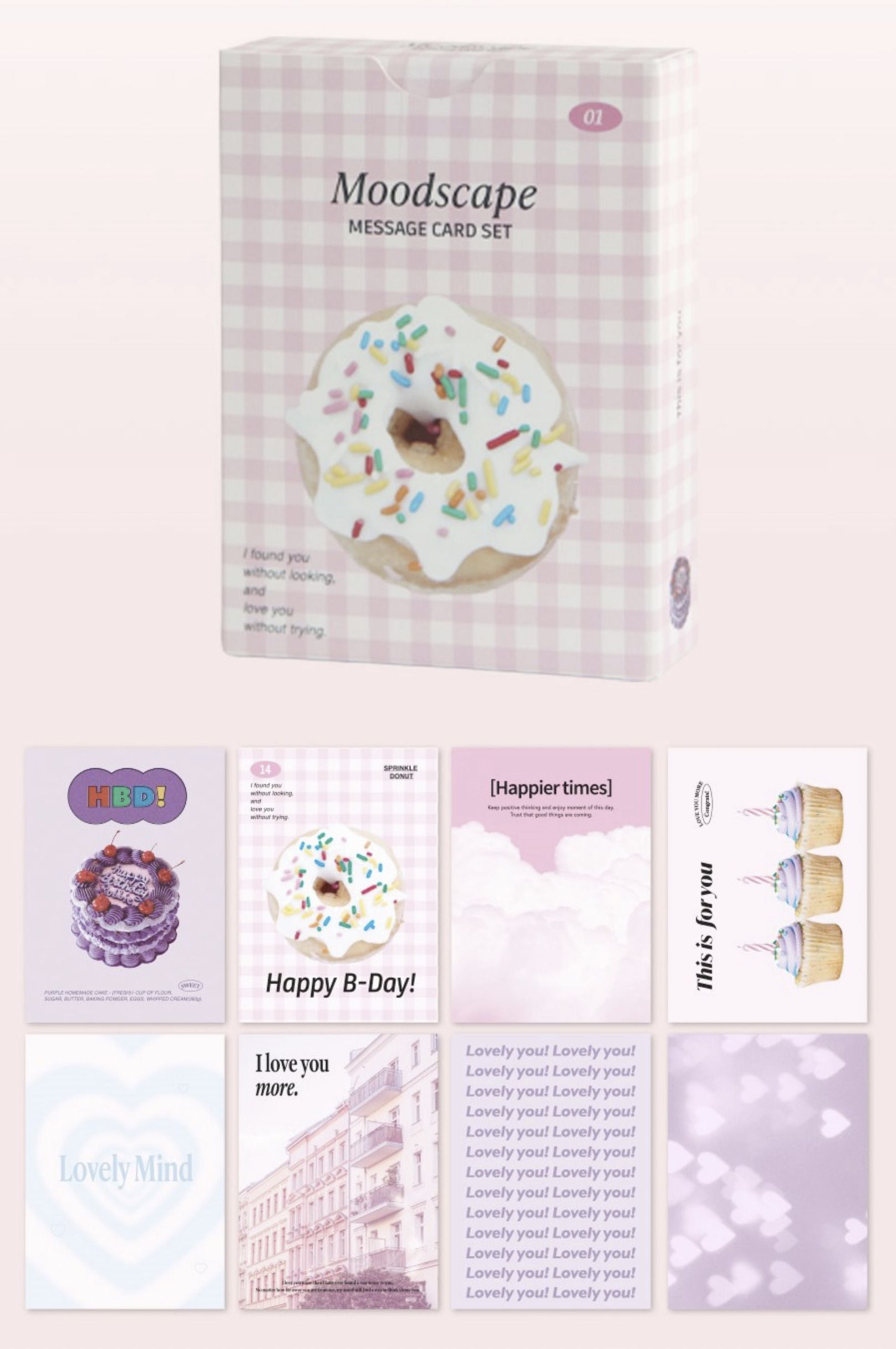 MochiThings: 24pcs Mini Moodscape Postcard Set
