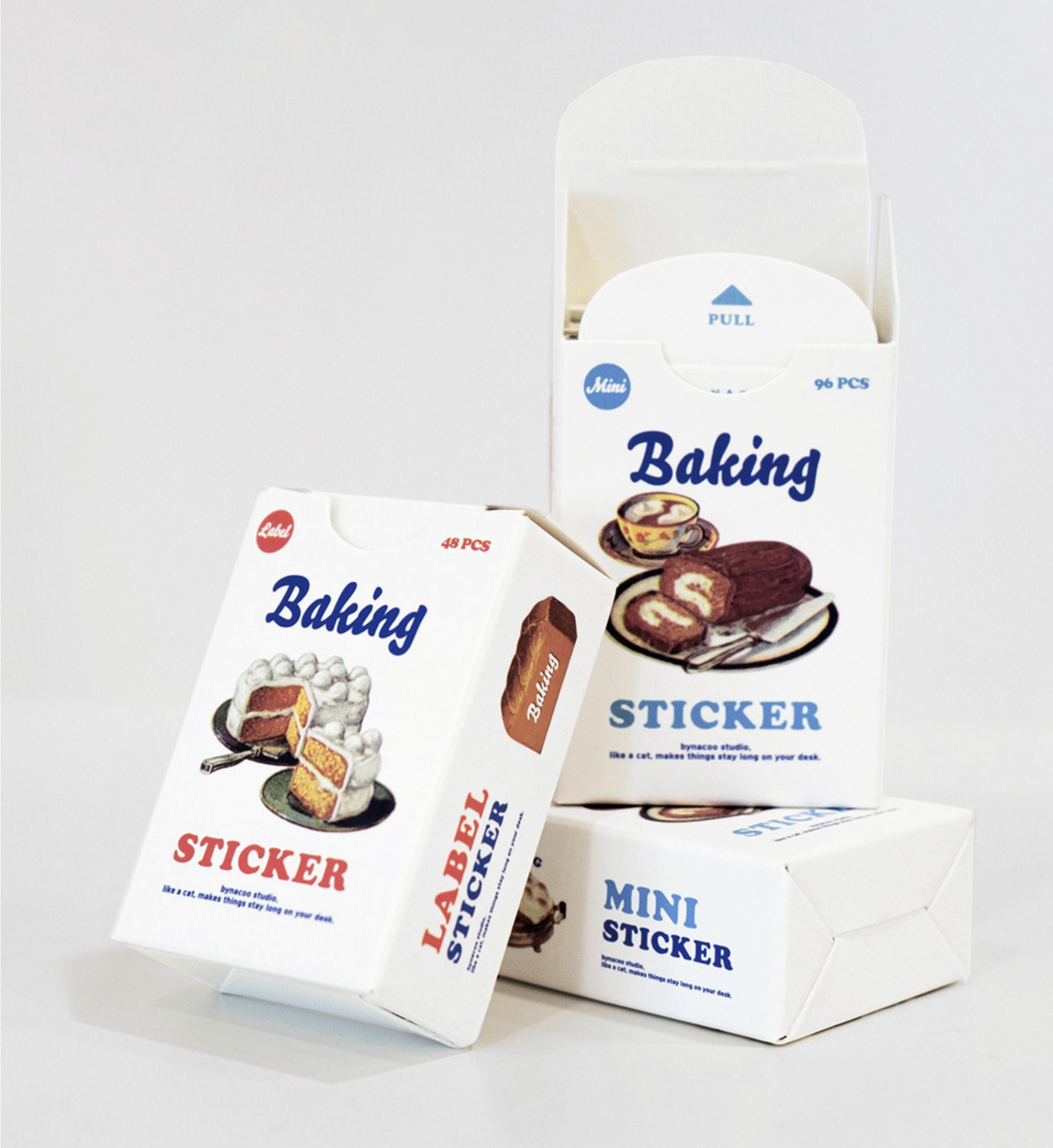 MochiThings: 48pcs Baking Label Sticker Set