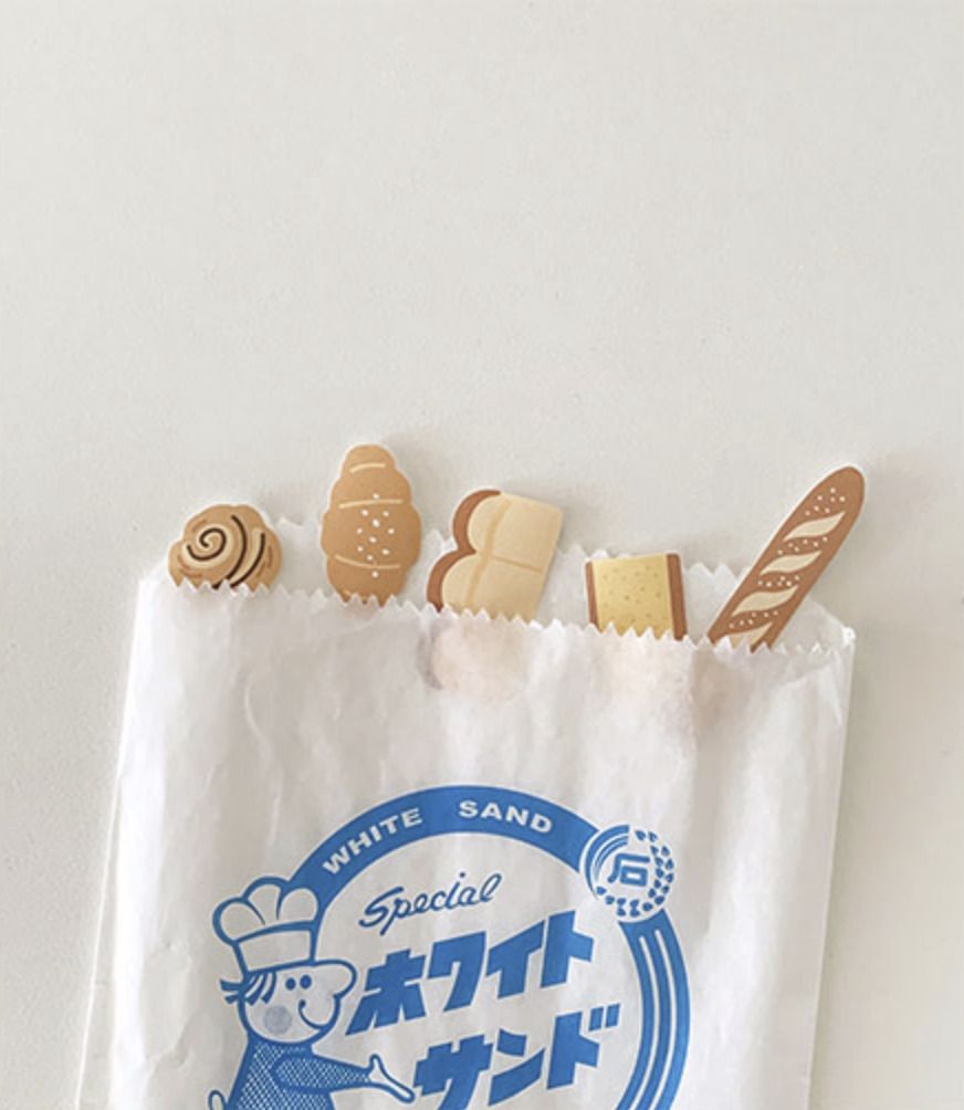 MochiThings: 21pcs Bakery Cereal Sticker Set