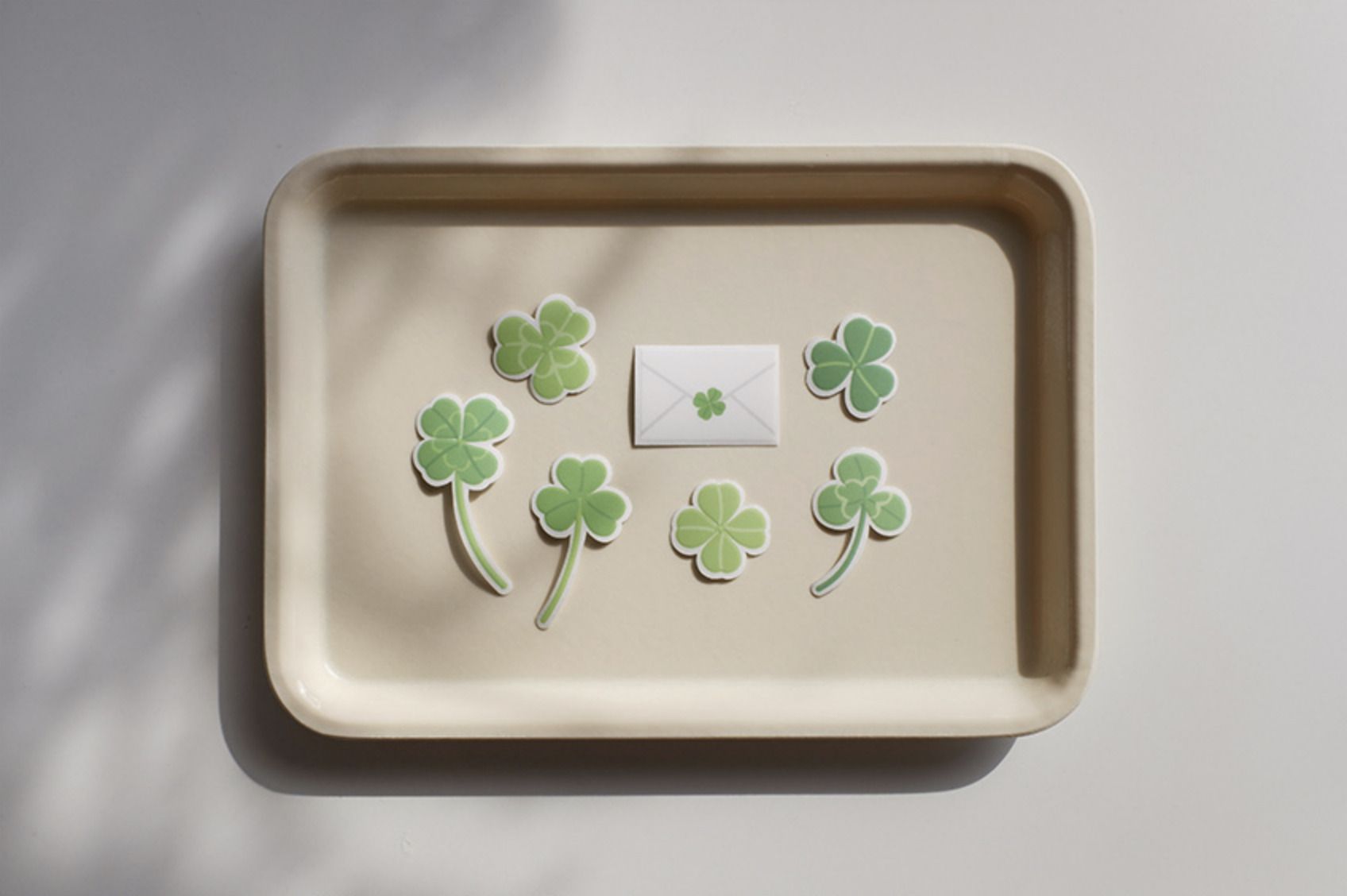 MochiThings: 21pcs Clover Cereal Sticker Set