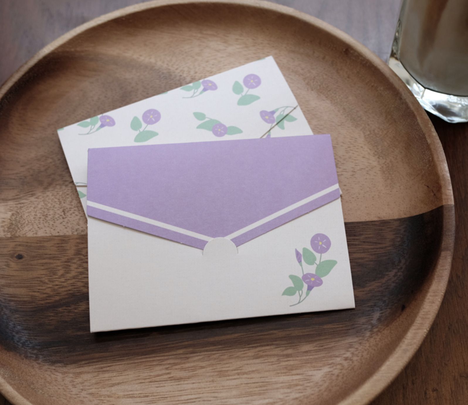MochiThings: 2pcs Mini Pattern Envelope Card Set