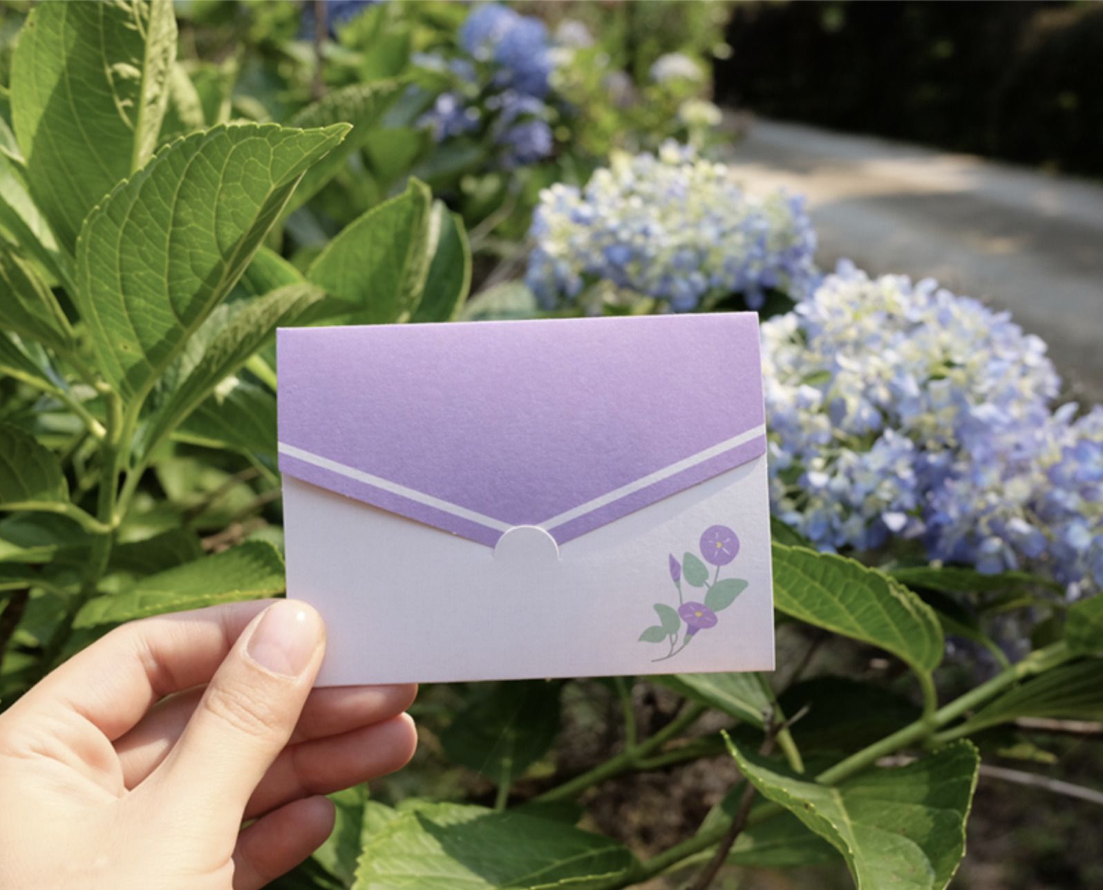 MochiThings: 2pcs Mini Pattern Envelope Card Set