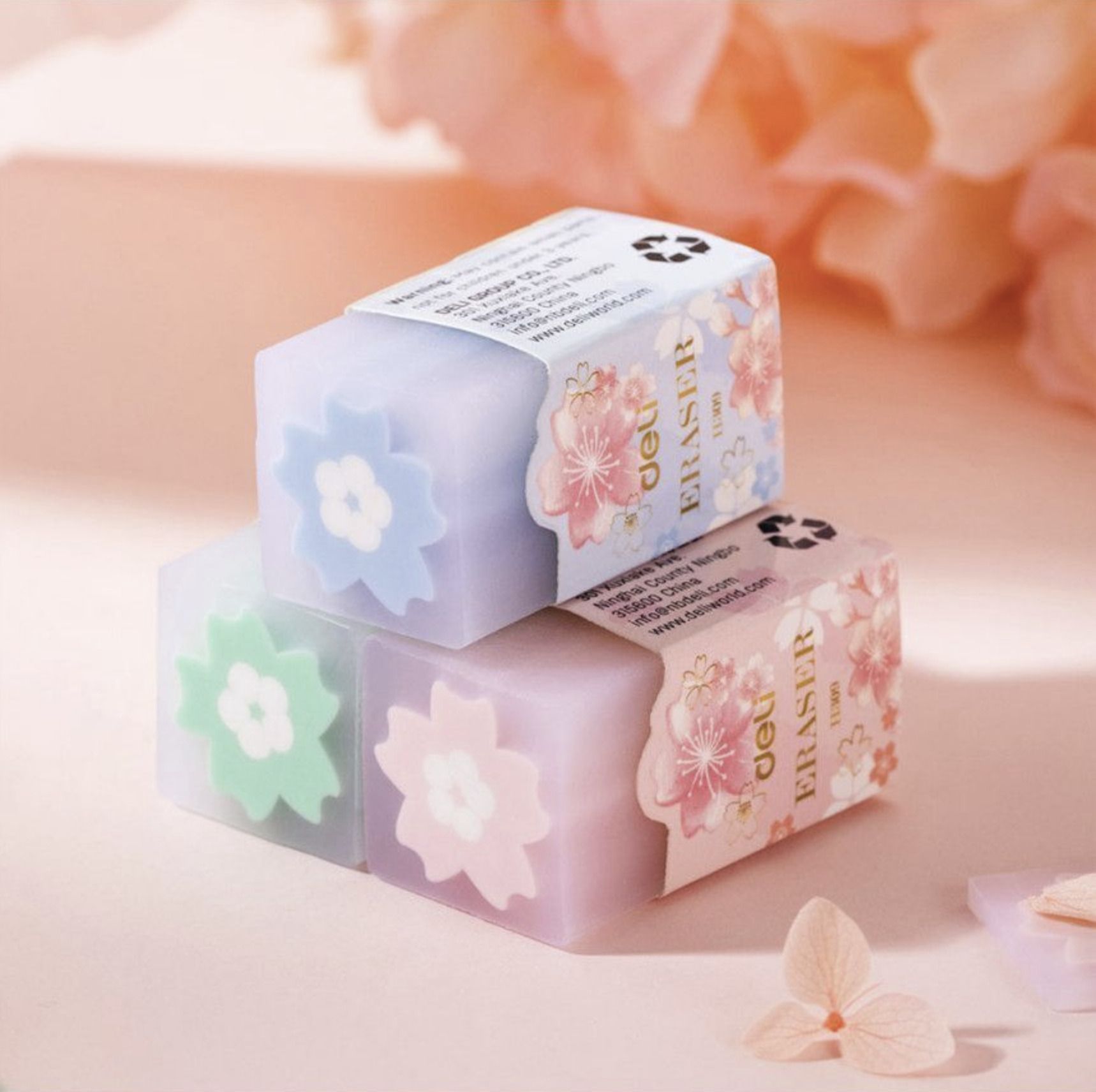 MochiThings: Mini Flower Eraser