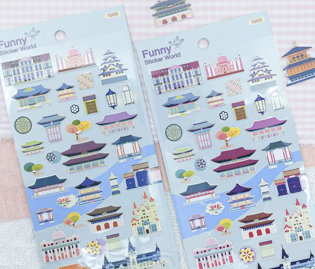 MochiThings: Famous Landmark Paper Sticker