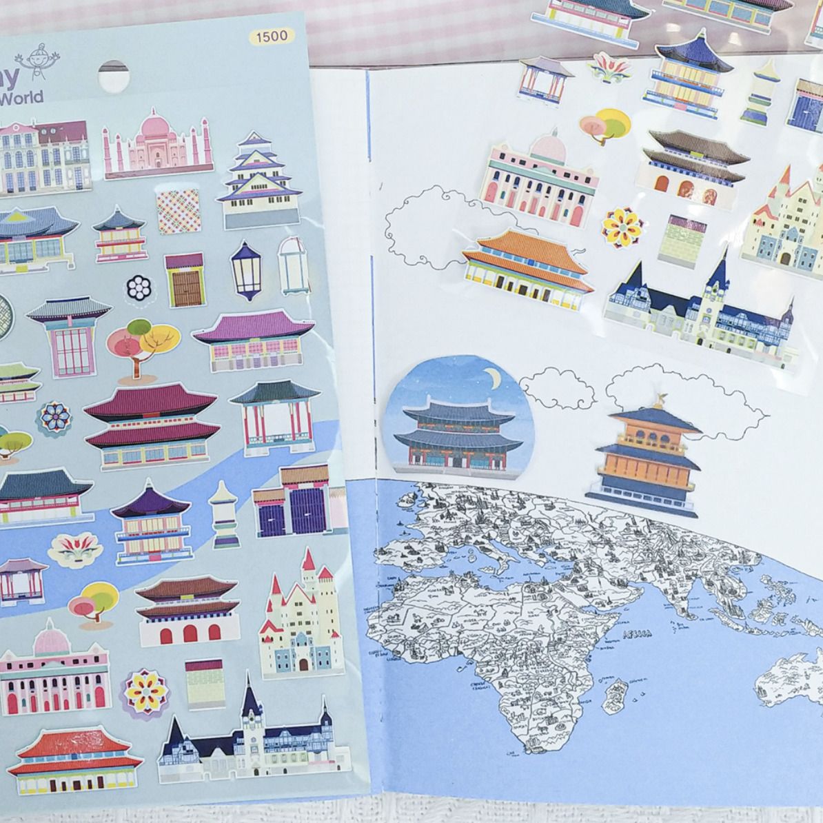 MochiThings: Famous Landmark Paper Sticker