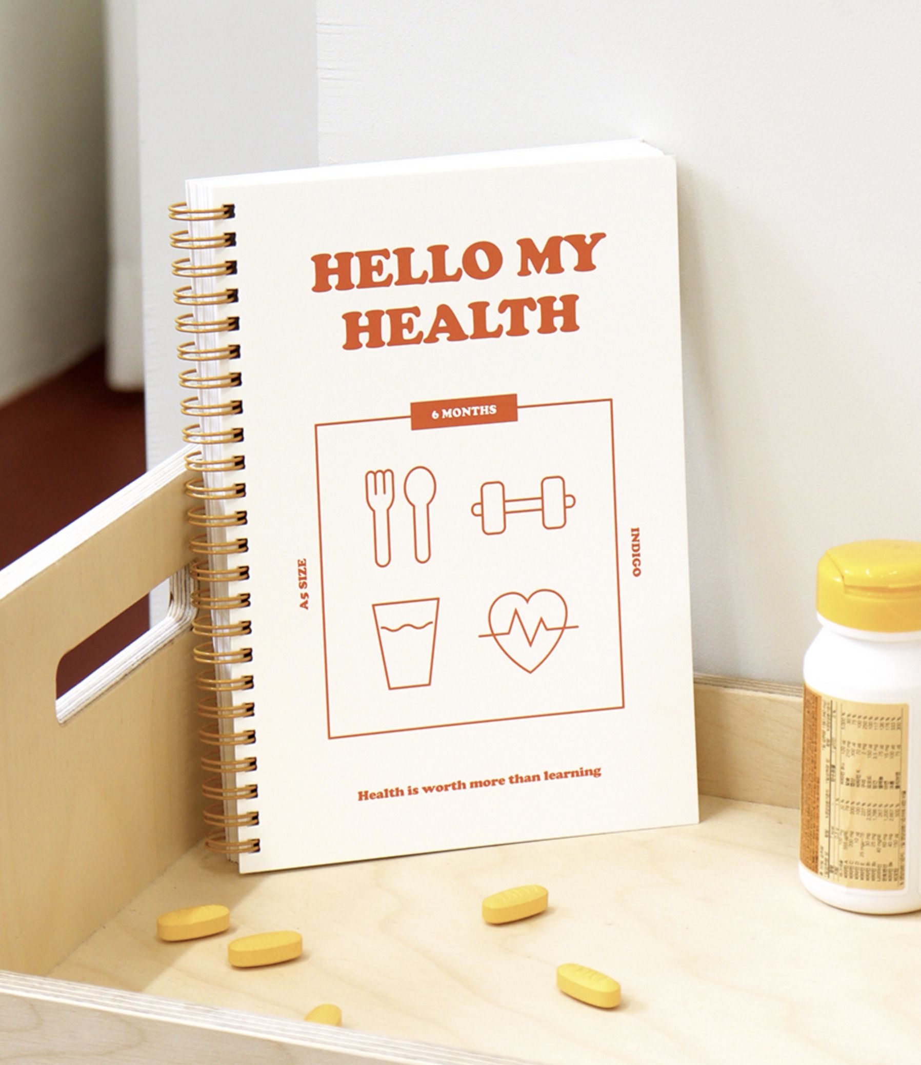 MochiThings: Hello My Health A5 Journal