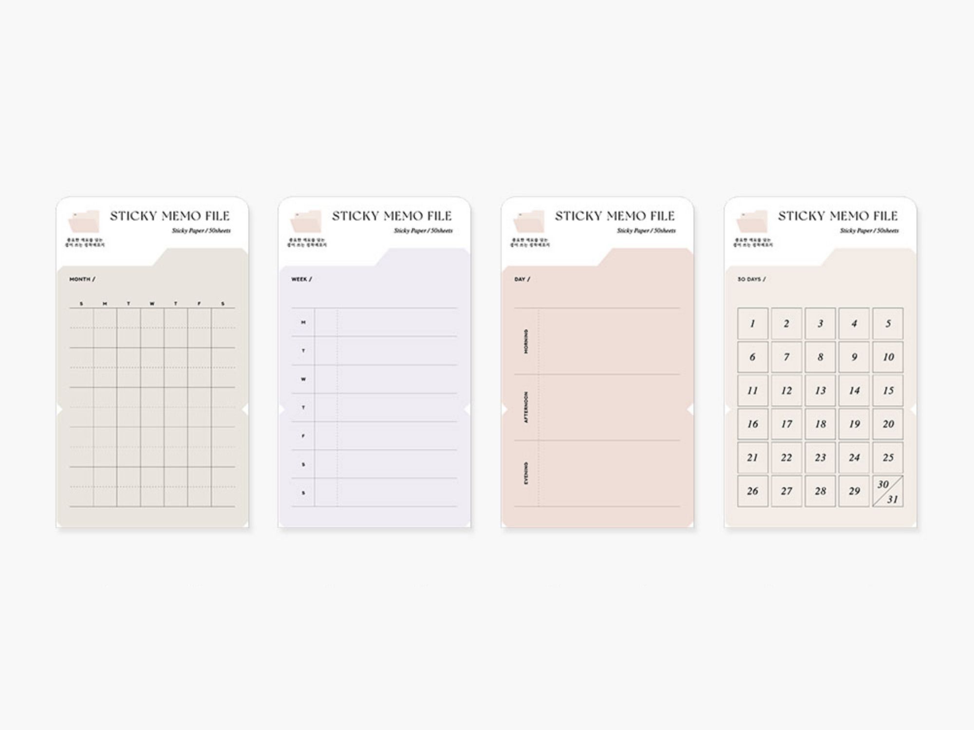 MochiThings: File Folder Sticky Note