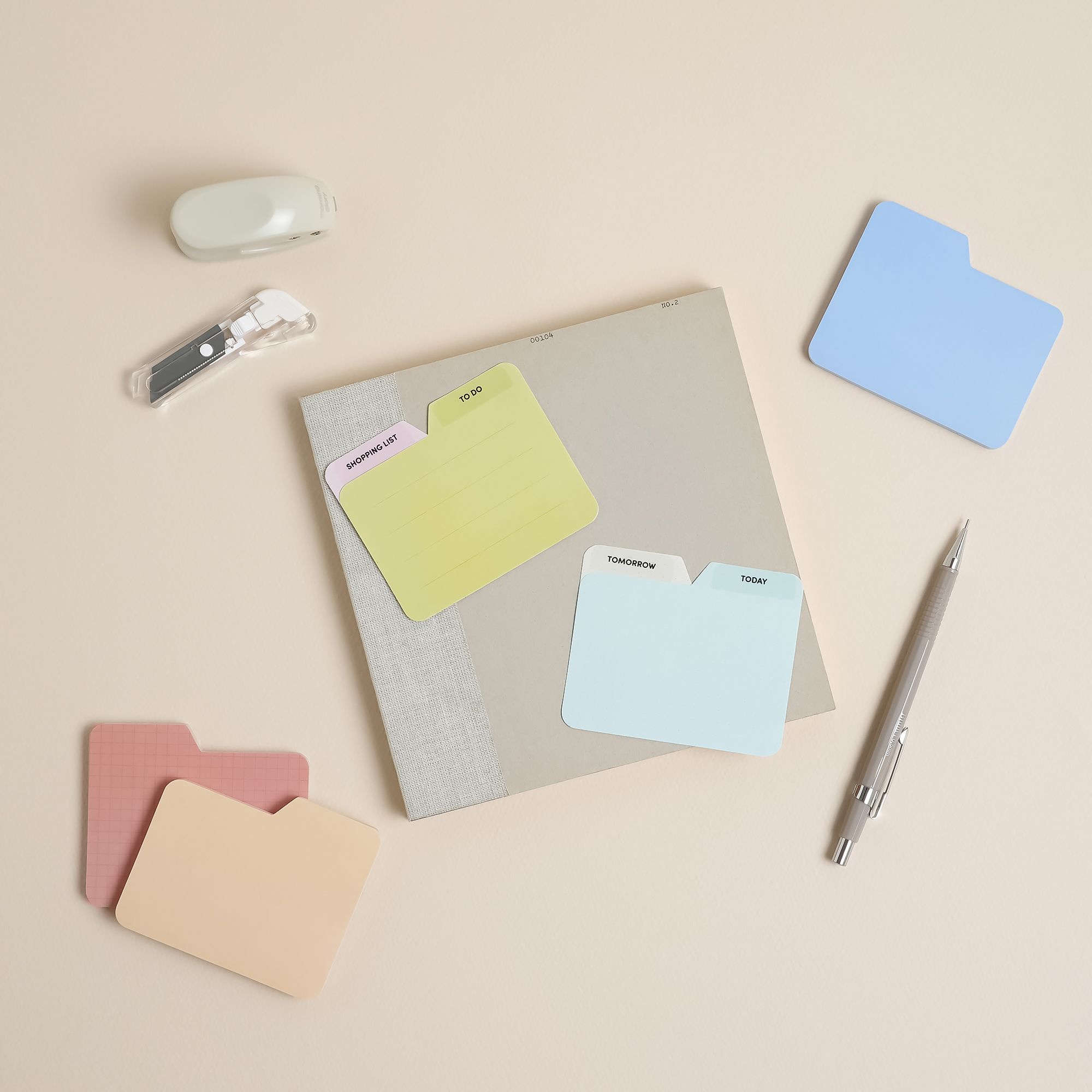 MochiThings: Index File Folder Sticky Note