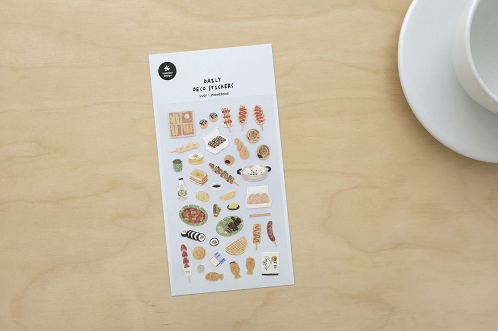 MochiThings: K-Street Food Deco Sticker