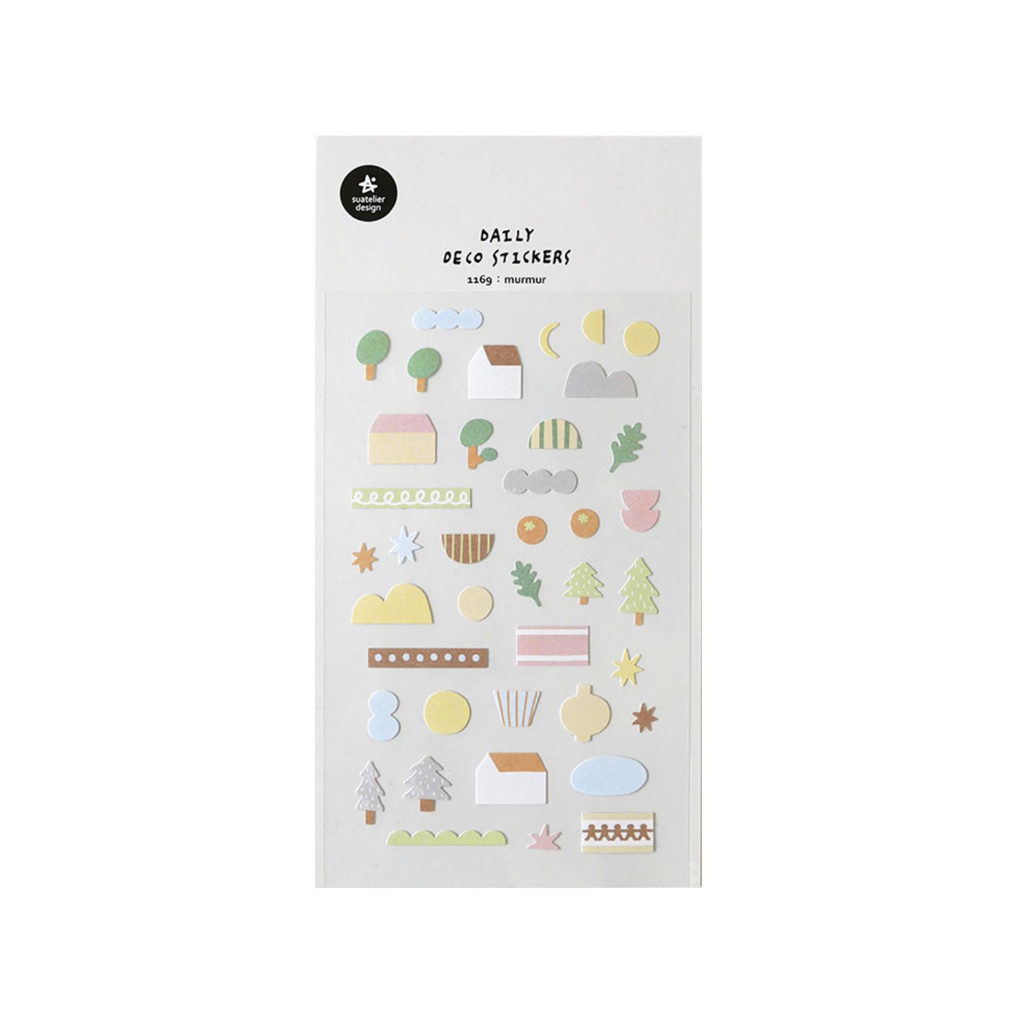 MochiThings: Murmur Town Deco Sticker