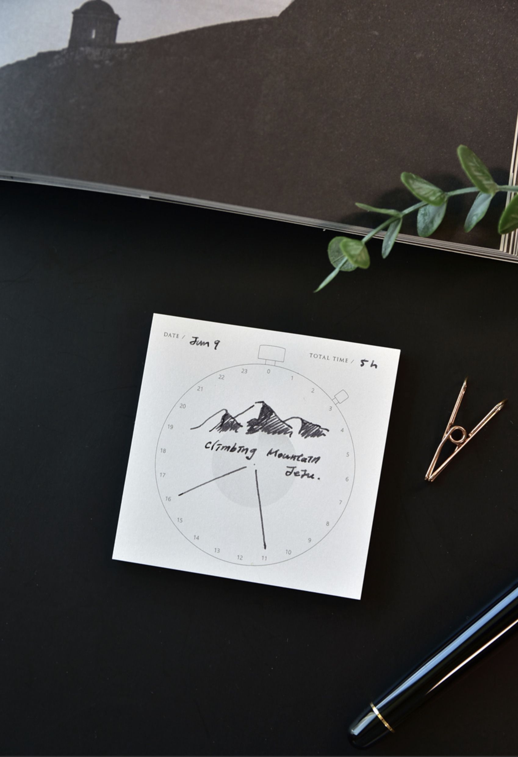 MochiThings: Alarm Sticky Time Note