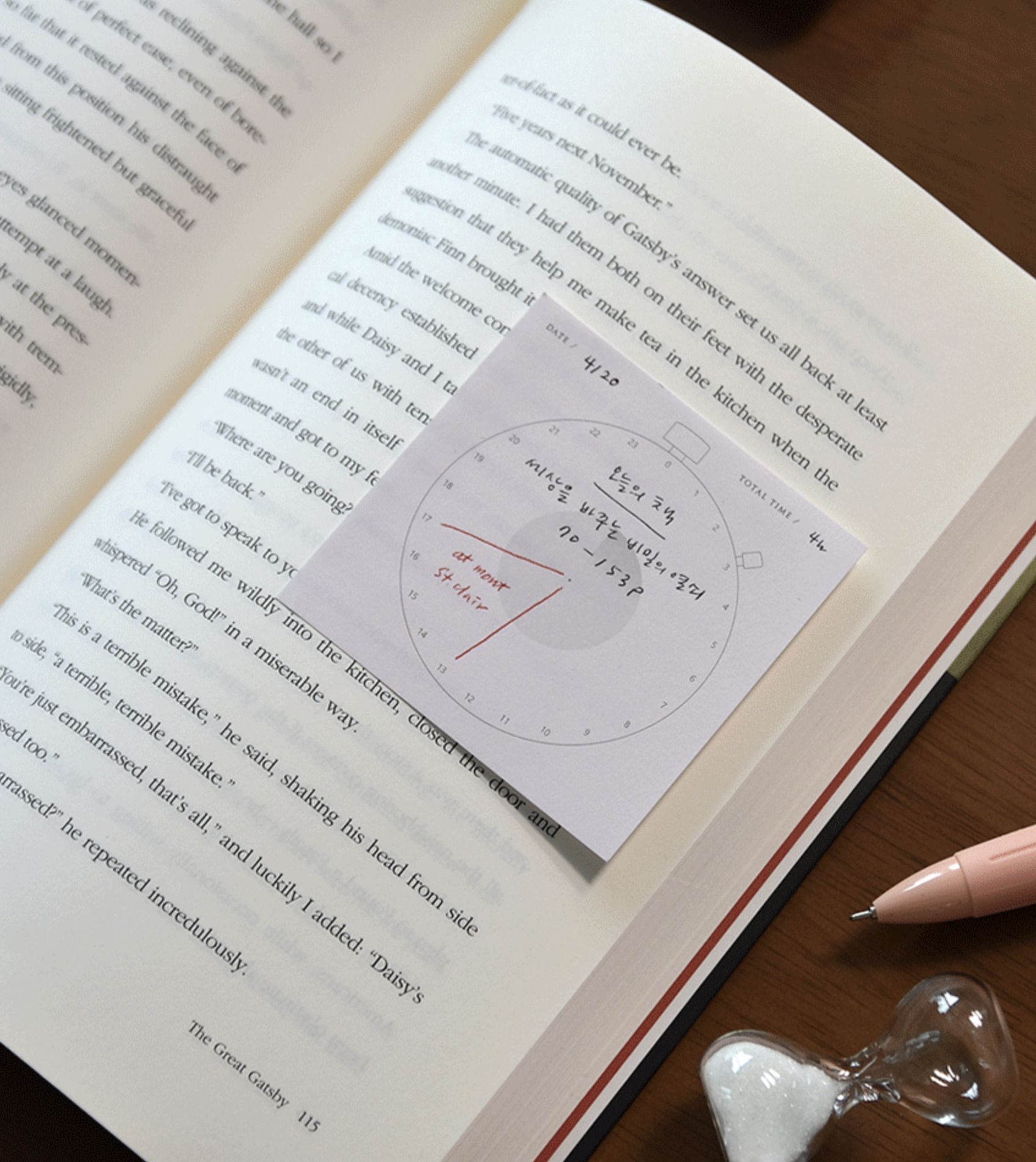 MochiThings: Alarm Sticky Time Note