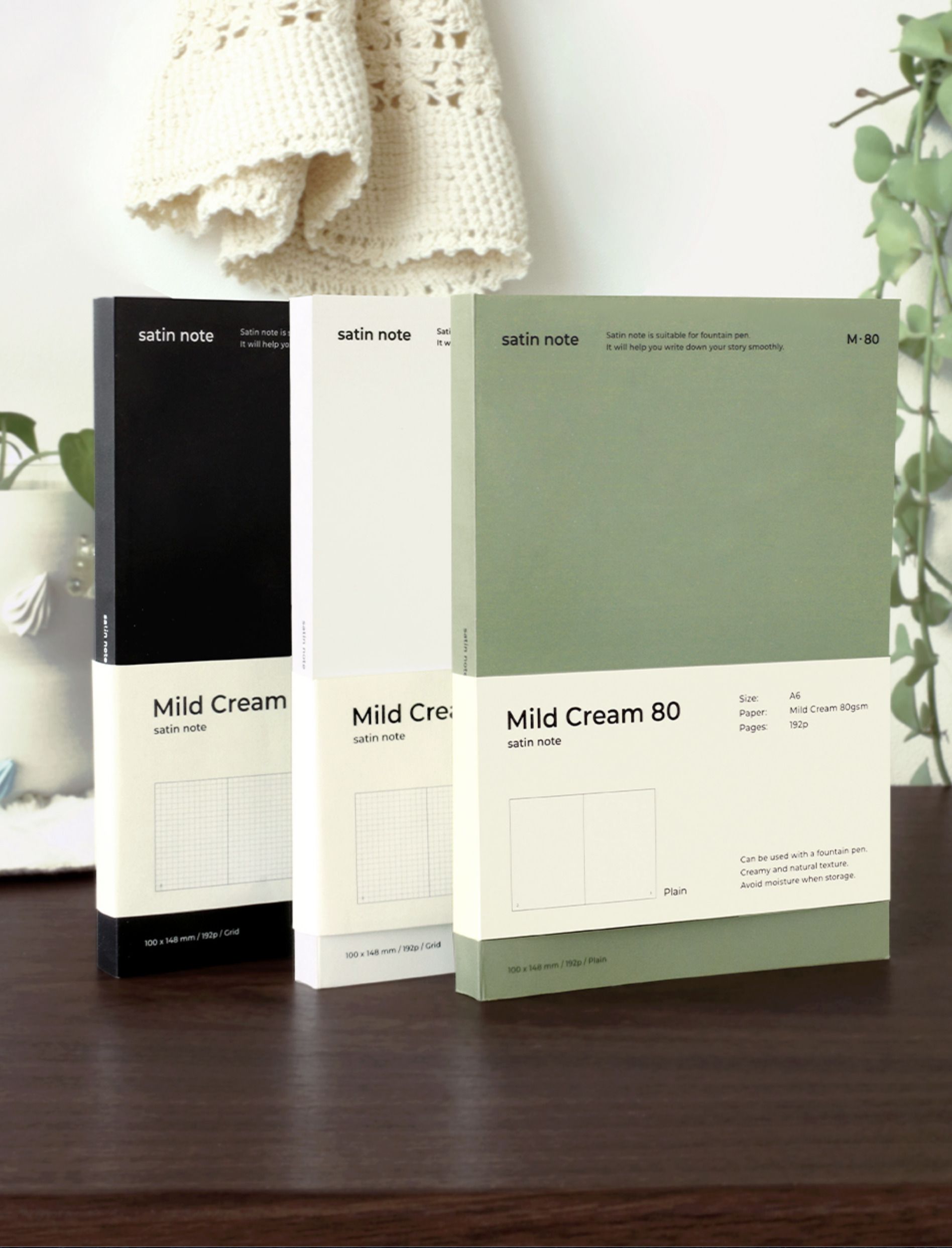 MochiThings: Satin M80 A6 Fountain Friendly Notebook
