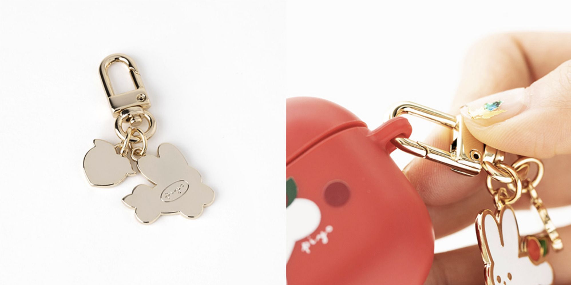 MochiThings: Piyo Bunny Metal Key Ring