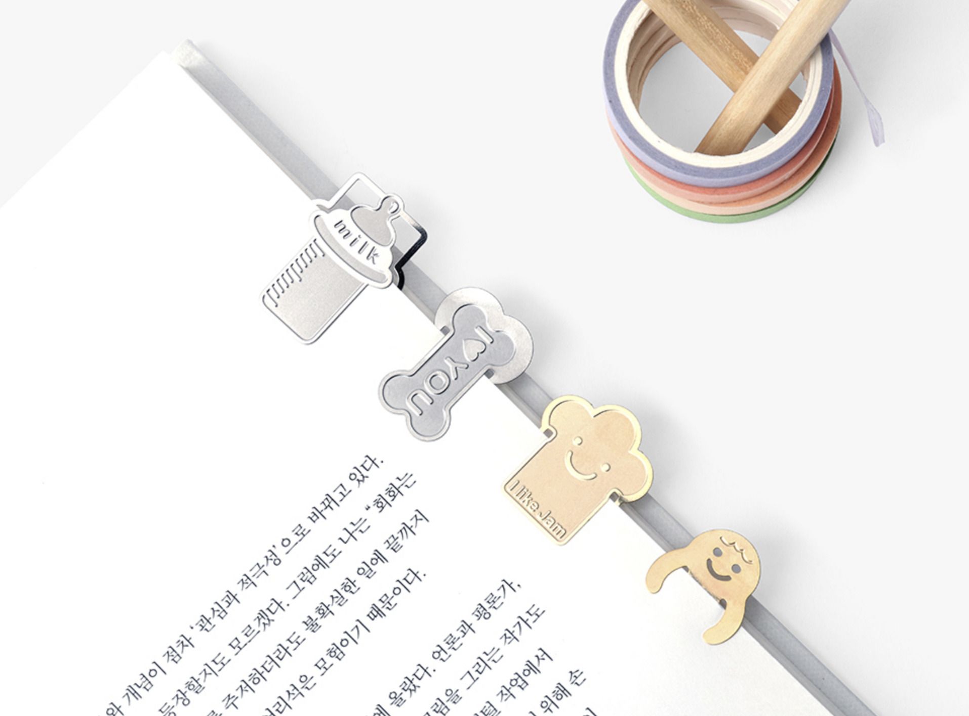 MochiThings: Mini Animal Message Bookmark