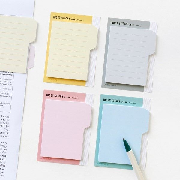 MochiThings: Medium Pastel Index Sticky Note