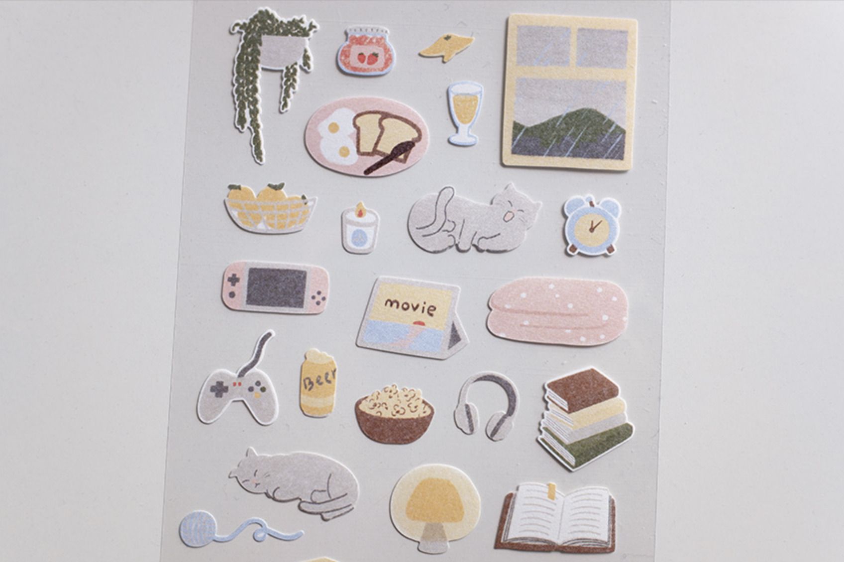 MochiThings: Lazy Sunday Deco Sticker