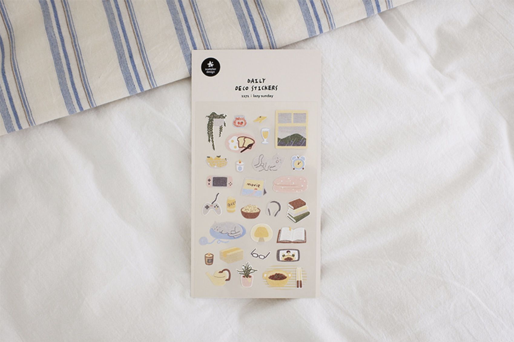 MochiThings: Lazy Sunday Deco Sticker