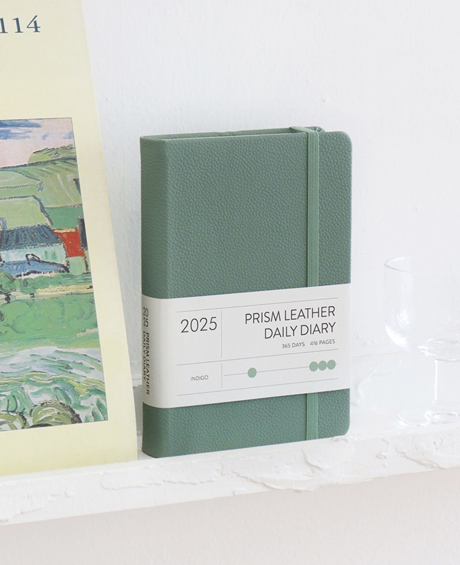 MochiThings: 2025 Prism 365 Days B6 Leather Daily Planner