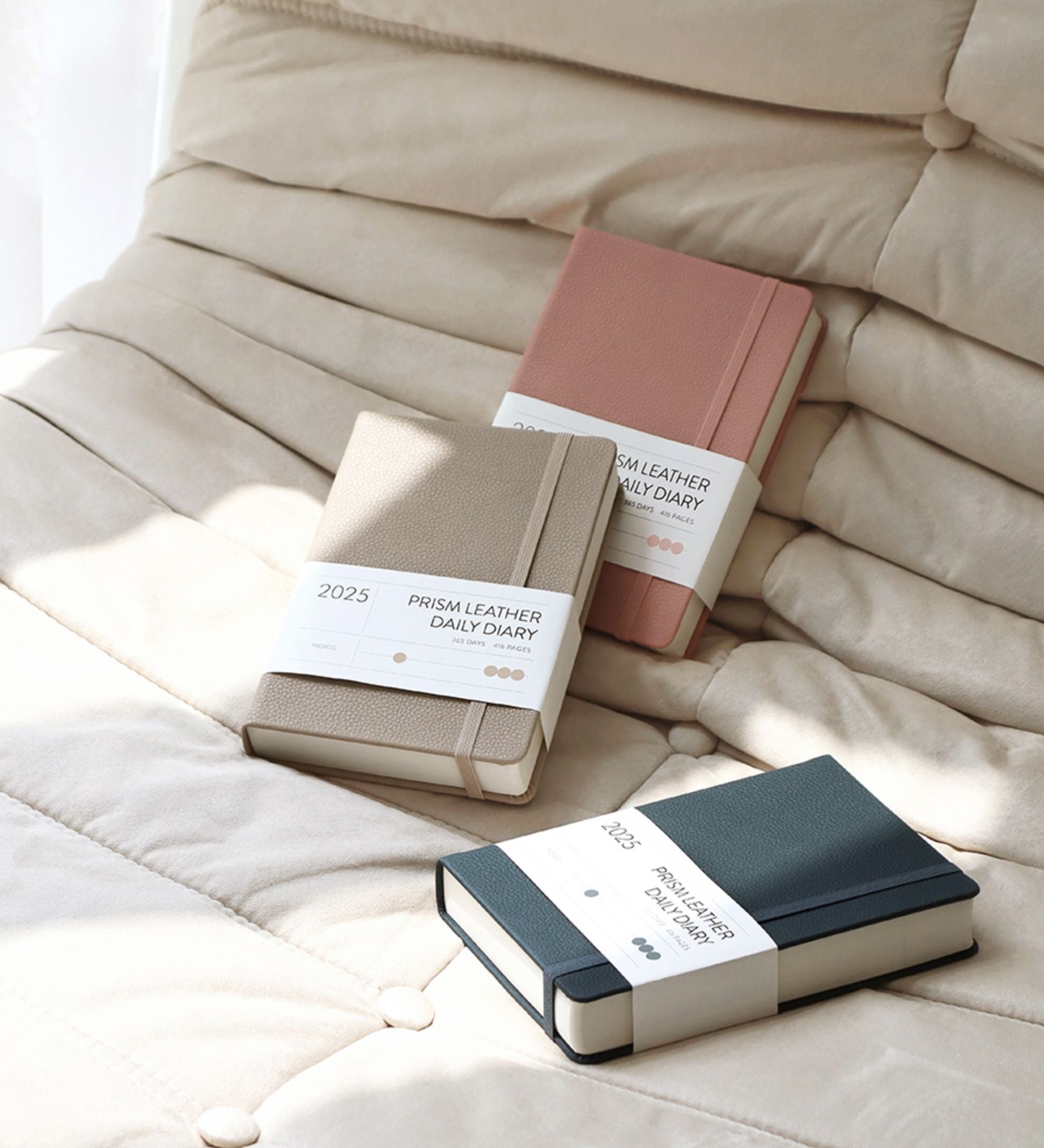 MochiThings: 2025 Prism 365 Days B6 Leather Daily Planner