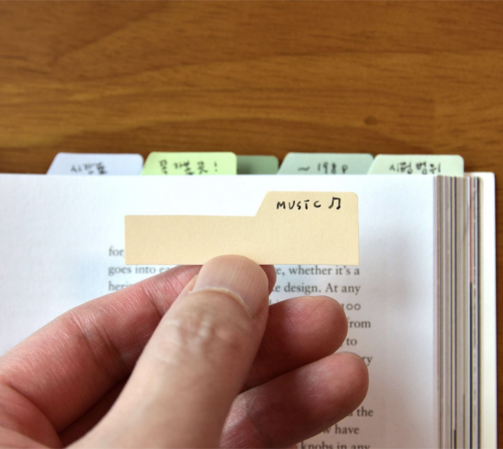 MochiThings: Mini Flag Index Sticky Note