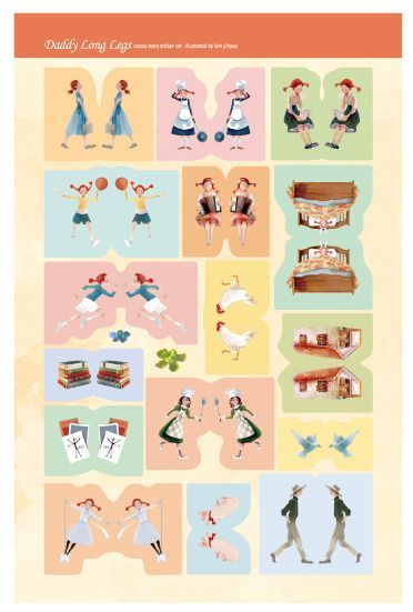 MochiThings: Daddy Long Legs Deco Sticker Set
