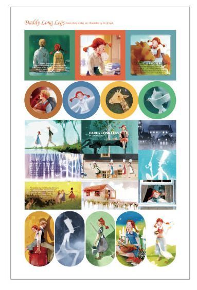 MochiThings: Daddy Long Legs Deco Sticker Set