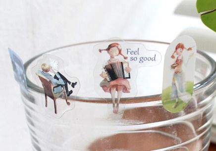 MochiThings: Daddy Long Legs Deco Sticker Set