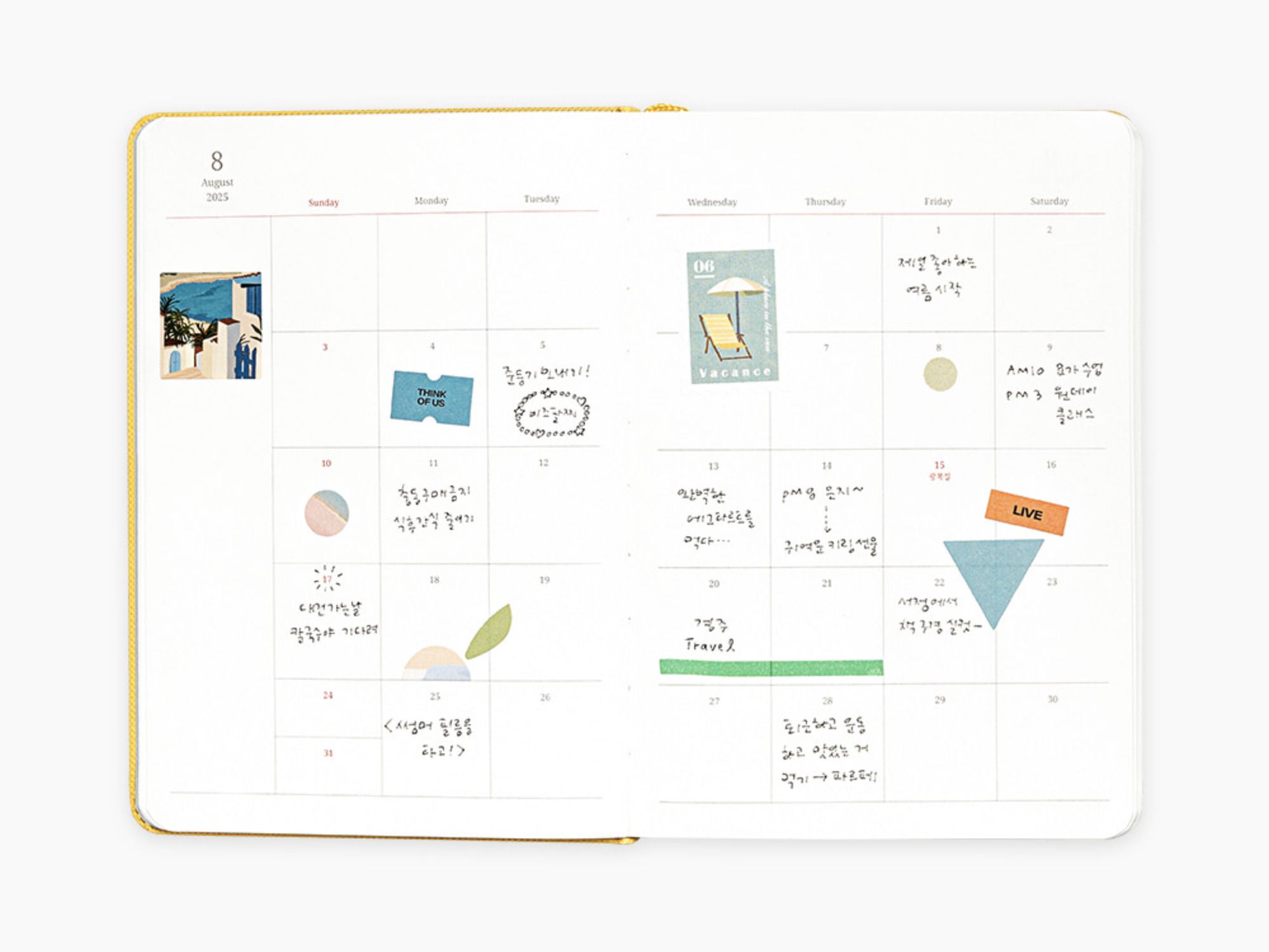 MochiThings: 2025 Object Daily Planner