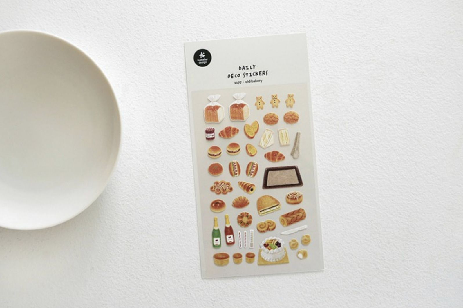MochiThings: Old Bakery Deco Sticker