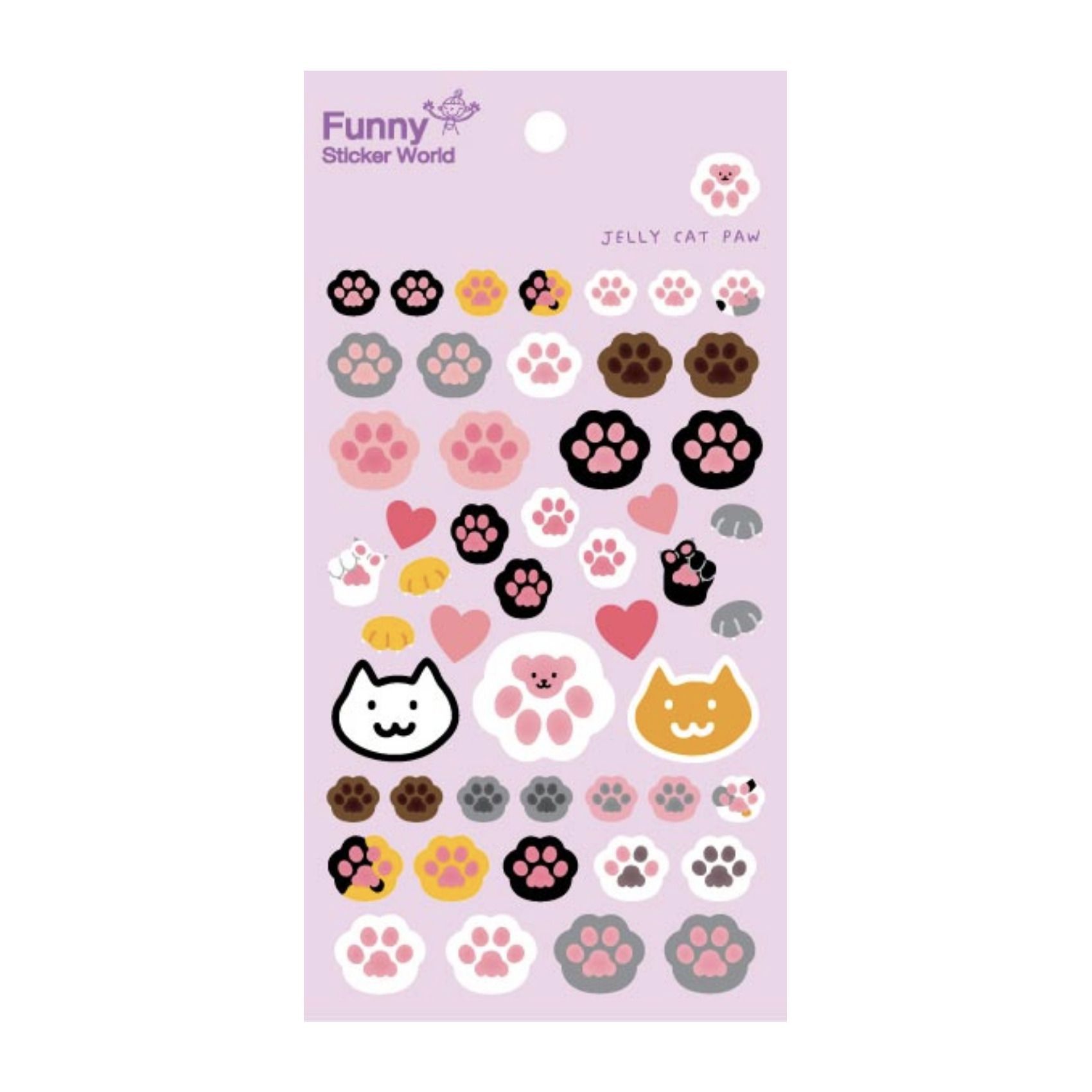 MochiThings: Jelly Cat Paw Puffy Sticker
