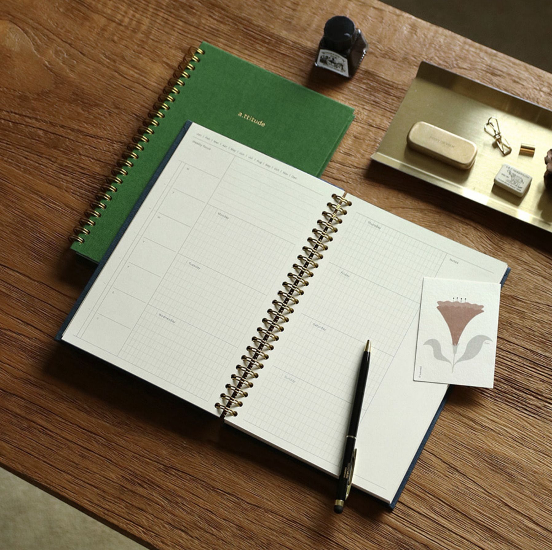 MochiThings: Attitude A5 Spiral Weekly Planner