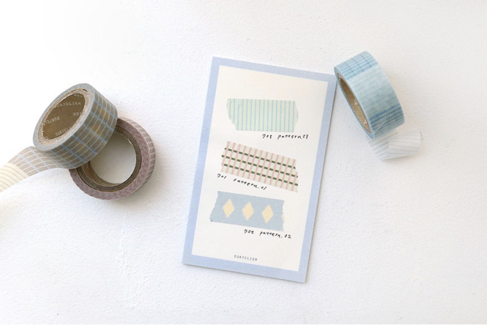 MochiThings: Vintage Pastel Pattern Masking Tape
