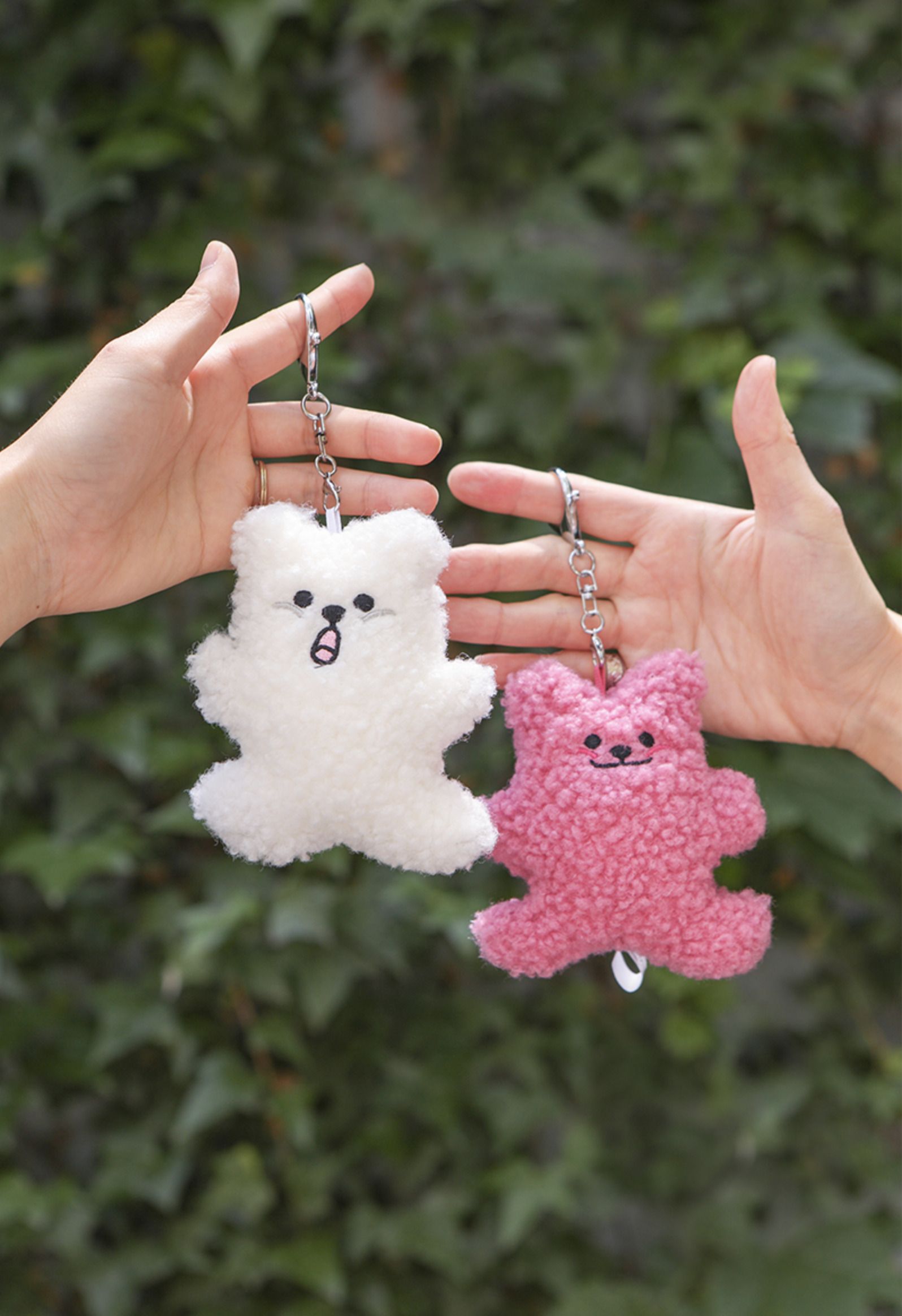 MochiThings: Fluffy Bear Key Ring