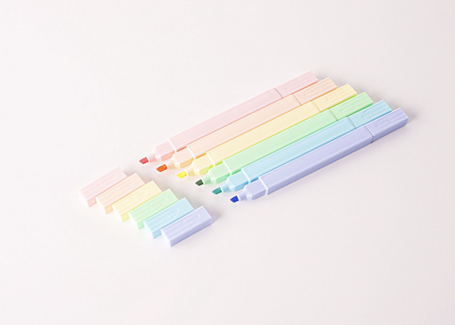 MochiThings: 6pcs Rainbow Twin Highlighter Set